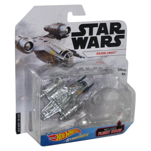 Star Wars Hot Wheels (2018) Mandalorian Razor Crest Starships Die-Cast ...