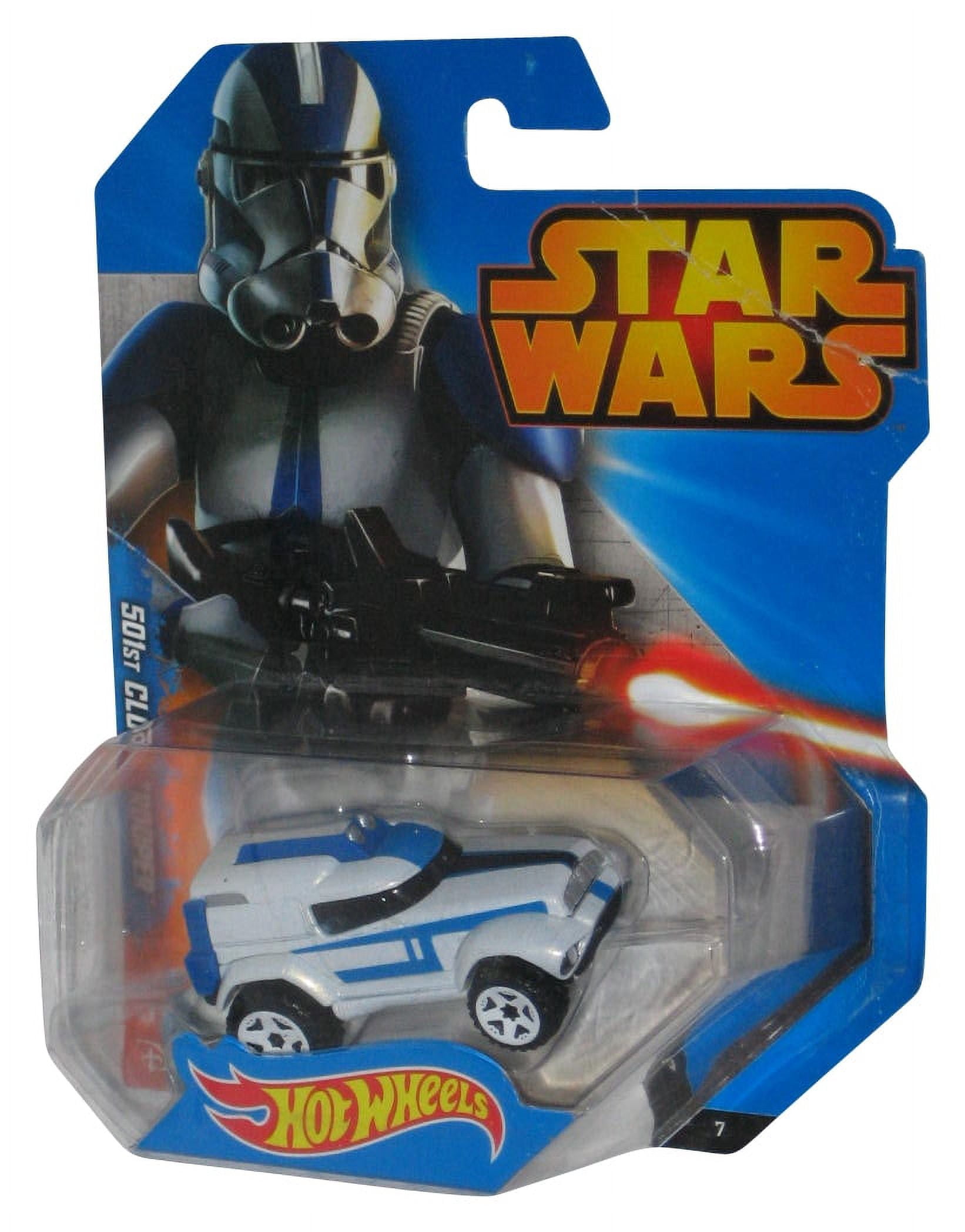 Star Wars Hot Wheels 501st Clone Trooper Vehicle Die Cast Toy Car ...