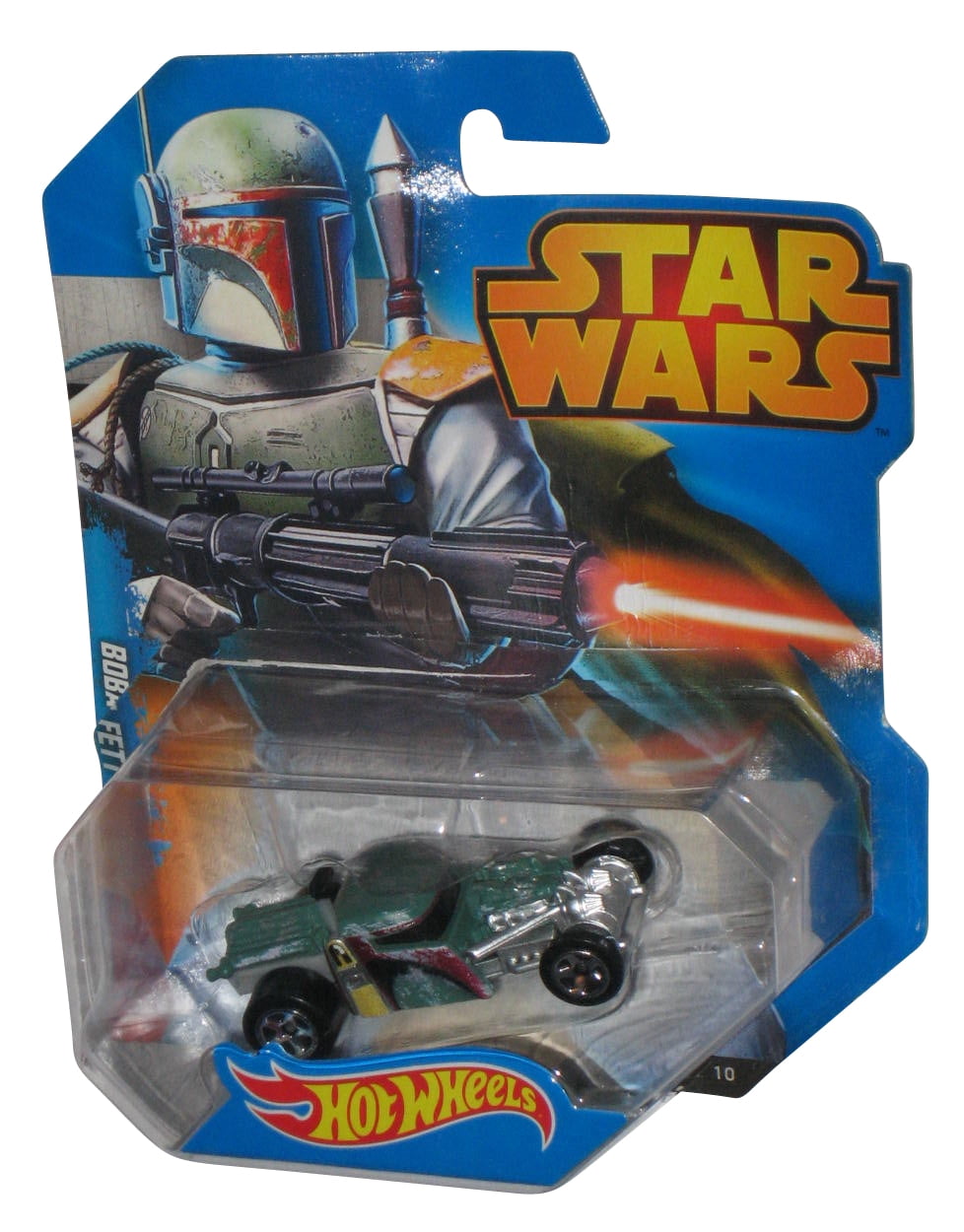 Star Wars Hot Wheels Boba Fett Die Cast Character Toy Car - Walmart.com