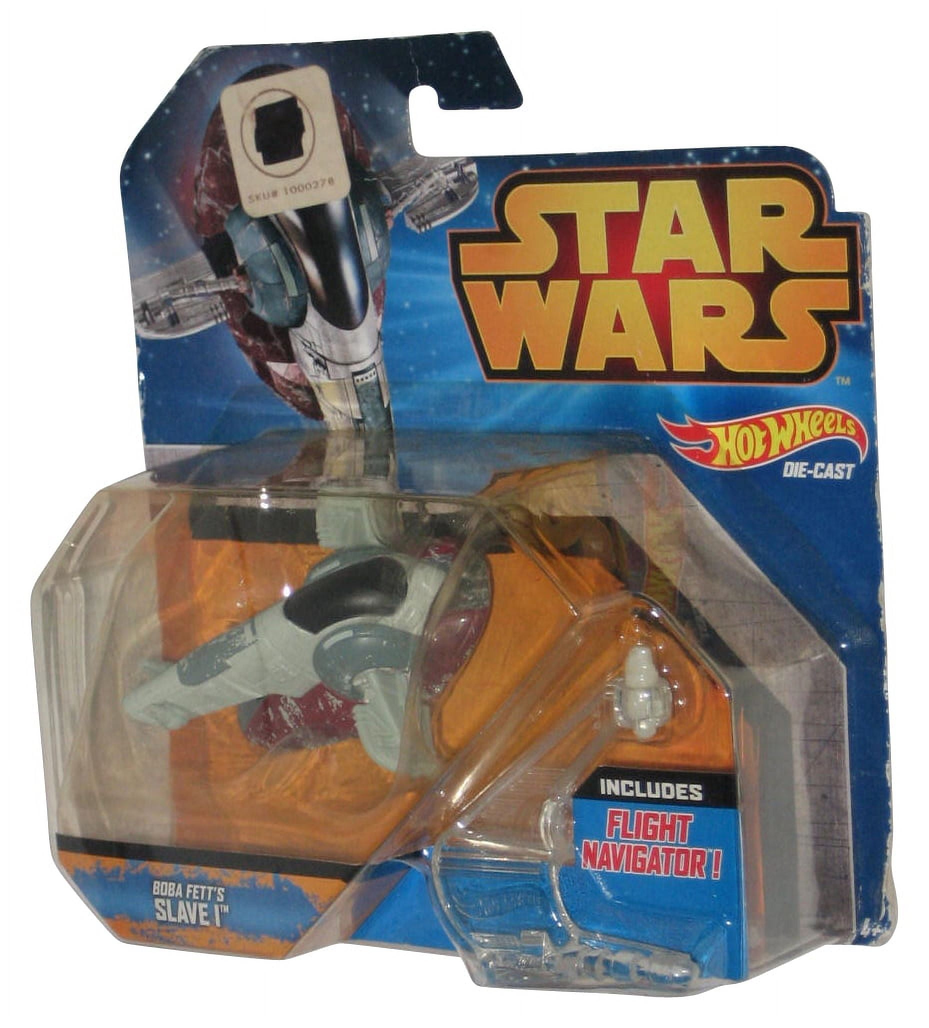 Star Wars Hot Wheels Starship Boba Fett Slave I (2014) Mattel Vehicle ...
