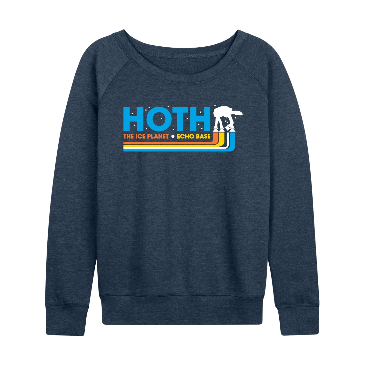 Star Wars - Hoth Horizontal Chest Hit - Women's French Terry Long ...