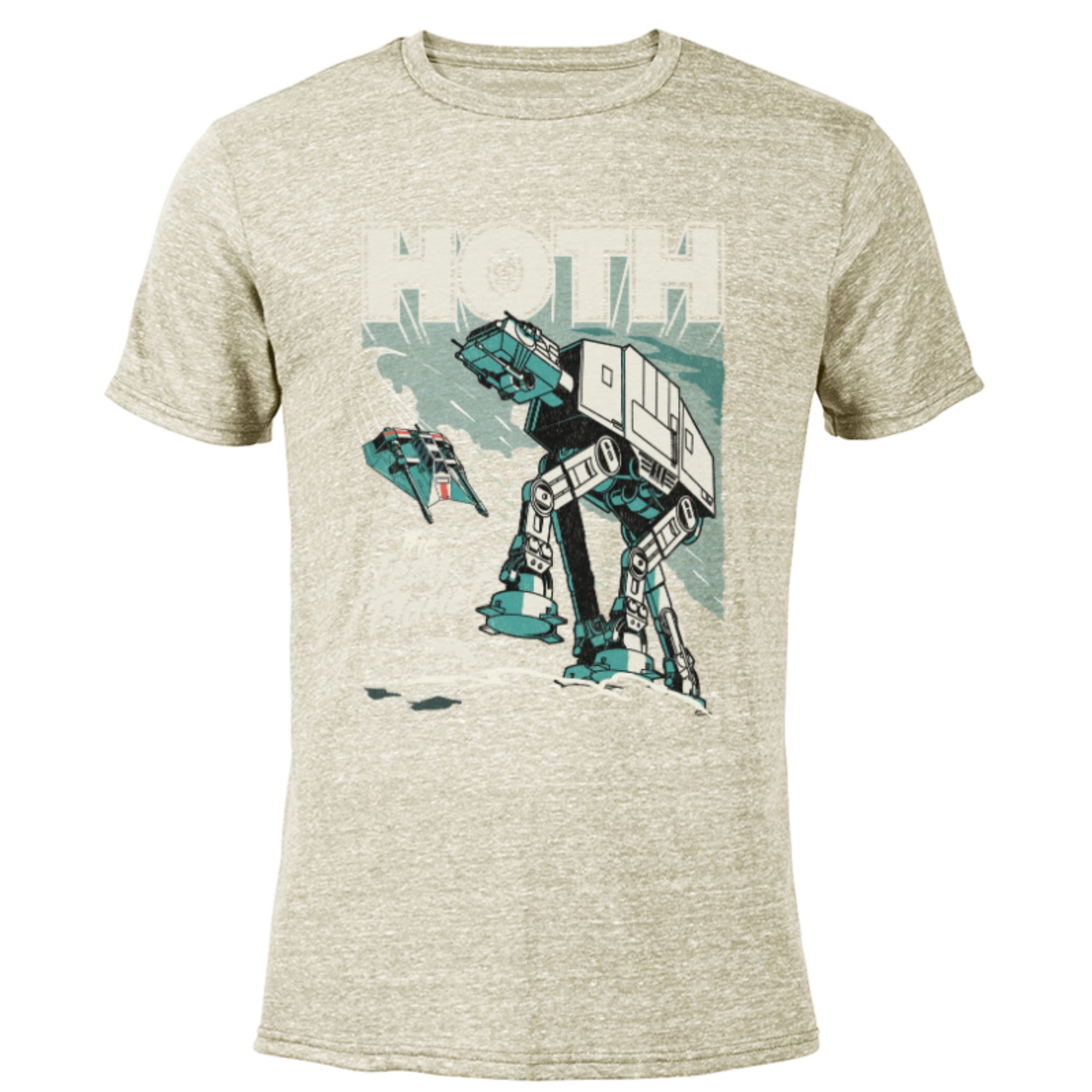 Star Wars Hoth The Ice Planet Retro Comic - Short Sleeve Blended T ...