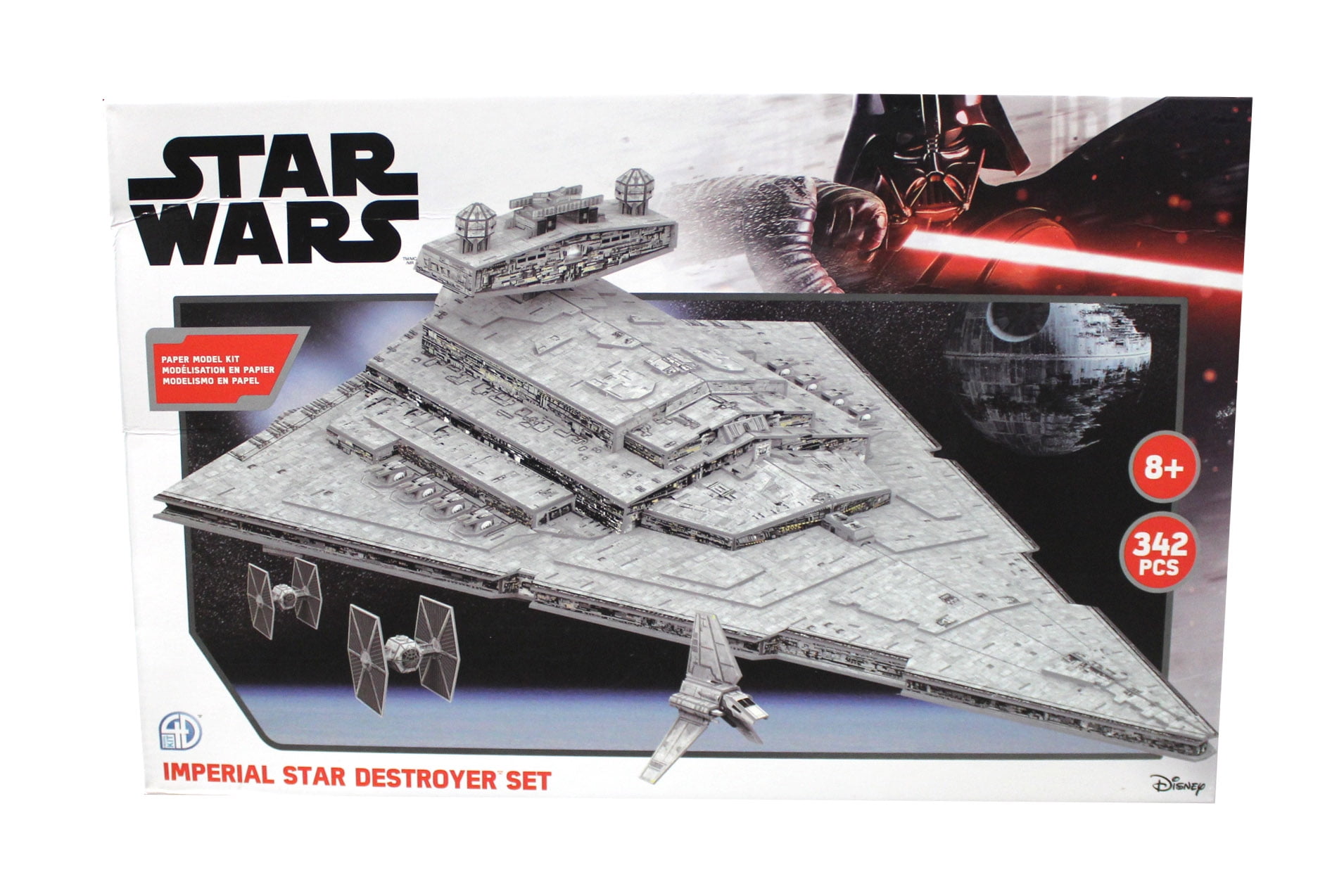 Star Wars Imperial Star Destroyer Paper Model Kit, Starship Toy Set ...