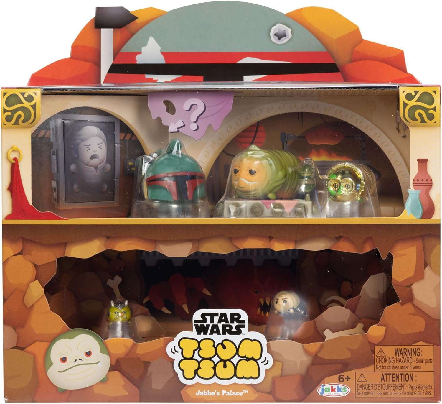 Star Wars Jabba's Palace Tsum Tsum Deluxe Theme Set 242067 - Walmart.com