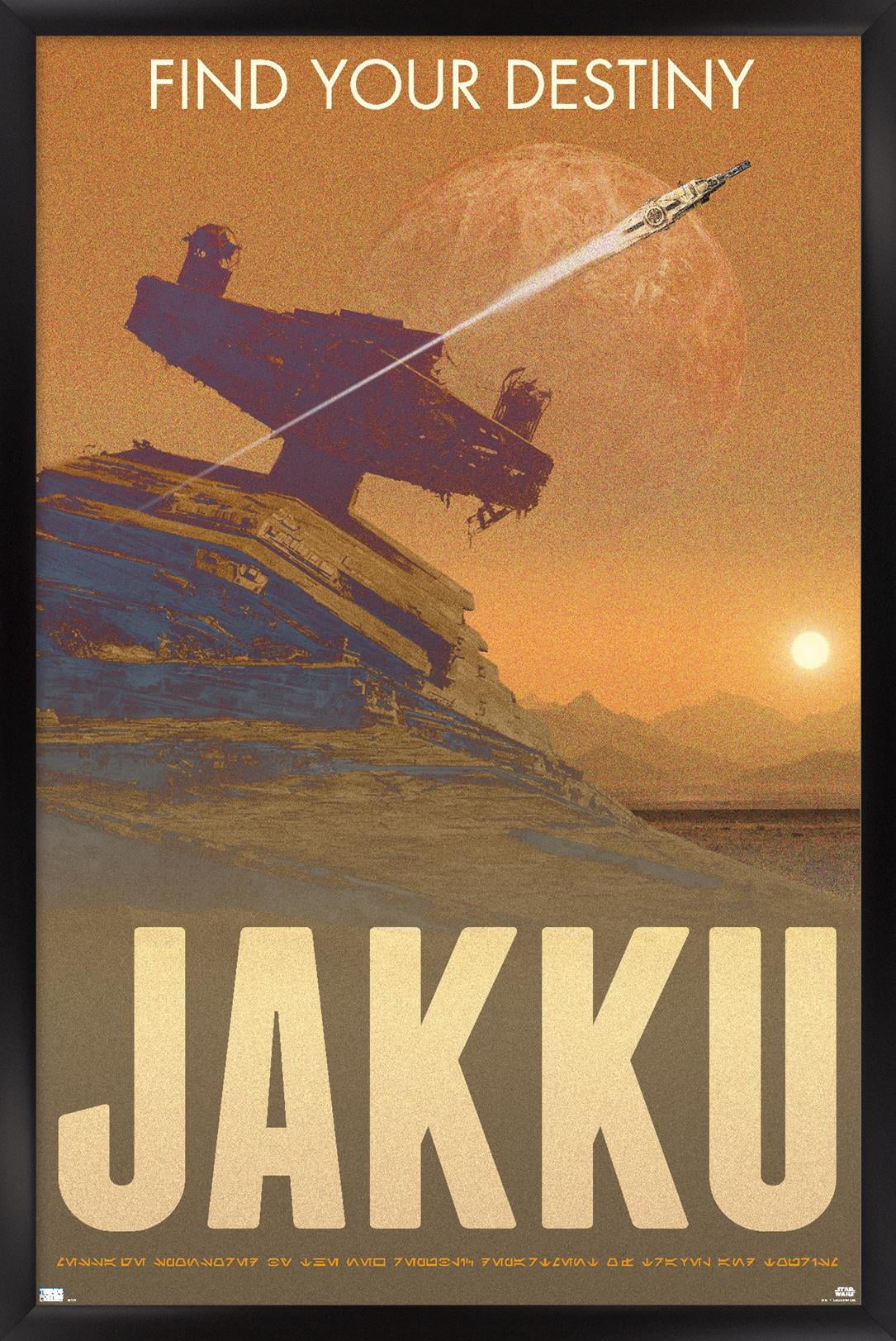 Star Wars: Jakku - Find Your Destiny By Russell Walks Wall Poster, 22. ...