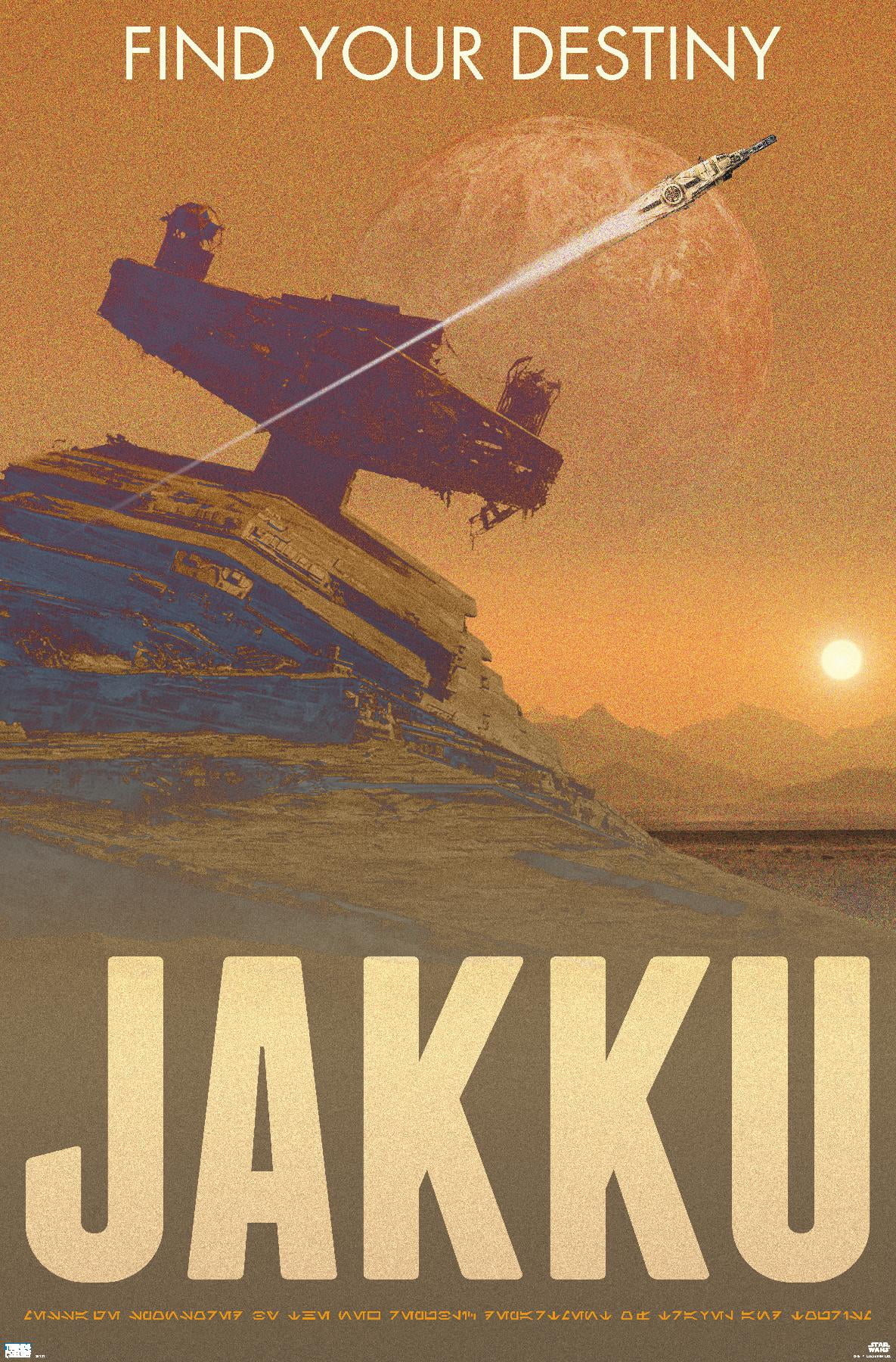 Star Wars: Jakku - Find Your Destiny By Russell Walks Wall Poster, 22. ...