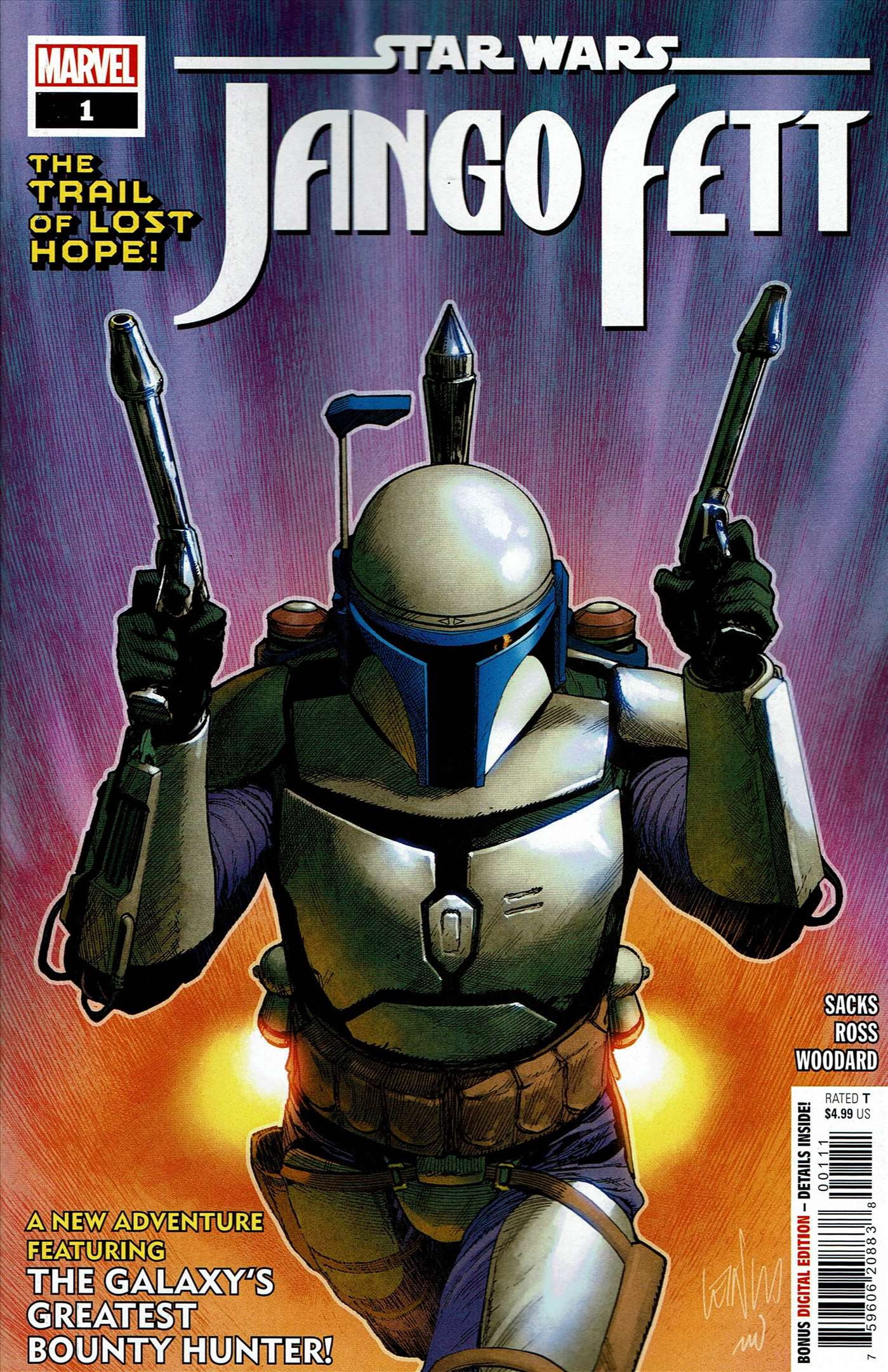 Star Wars: Jango Fett (Marvel) #1 VF ; Marvel Comic Book - Walmart.com
