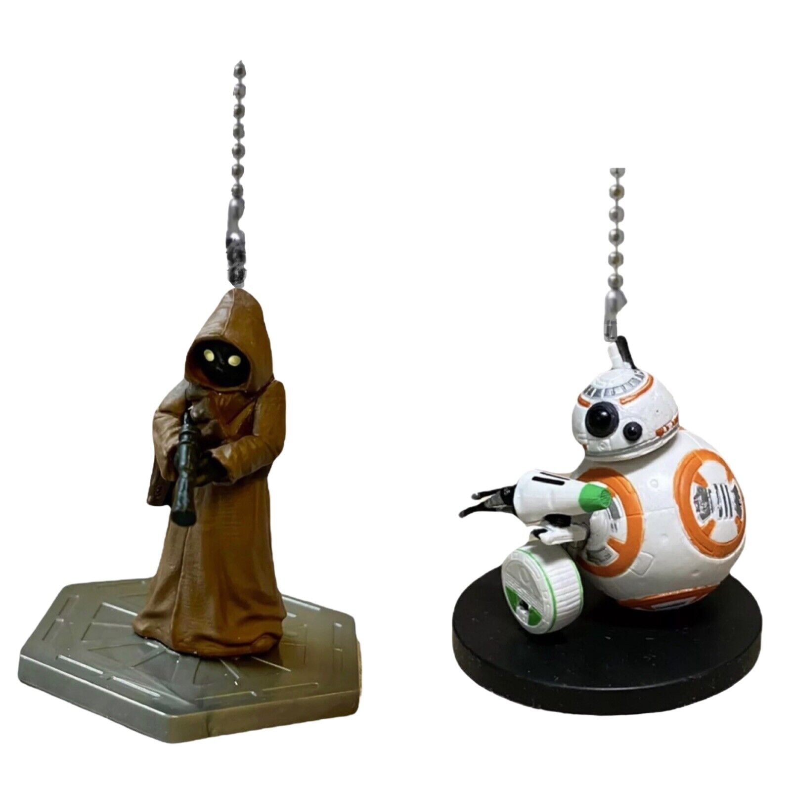 Star Wars Jawa & BB8 Keychain Fan Lamp Pull Chain Figure Pvc Scientist ...