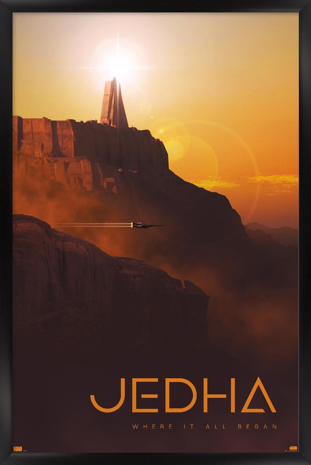 Star Wars: Jedha - Where It All Began Russell Walks Variant Wall Poster ...