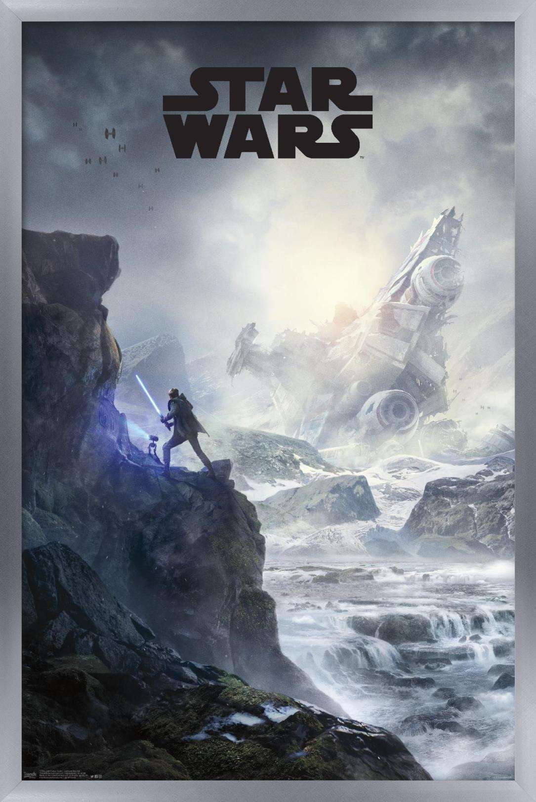 Star Wars: Jedi Fallen Order - Cliffside Key Art Wall Poster, 22.375" x ...