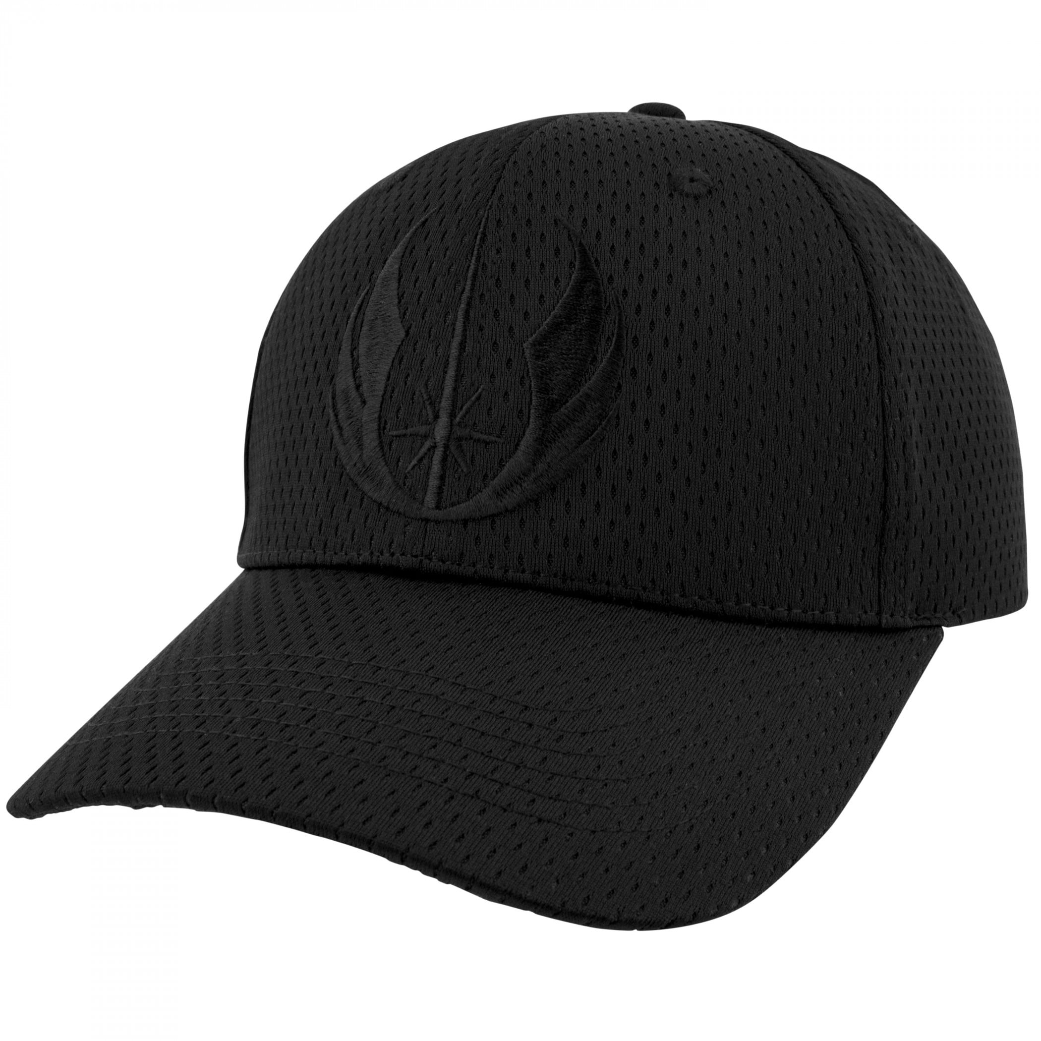 Star Wars Jedi Order Logo Black on Black Snapback Hat - Walmart.com