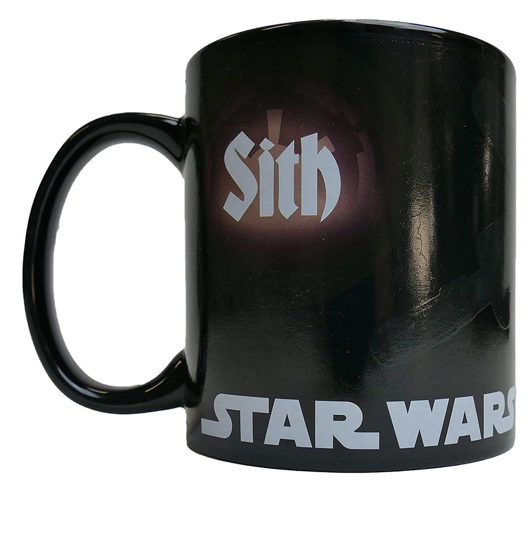 Star Wars Jedi/ Sith 20oz Heat Reveal Ceramic Coffee Mug - Walmart.com