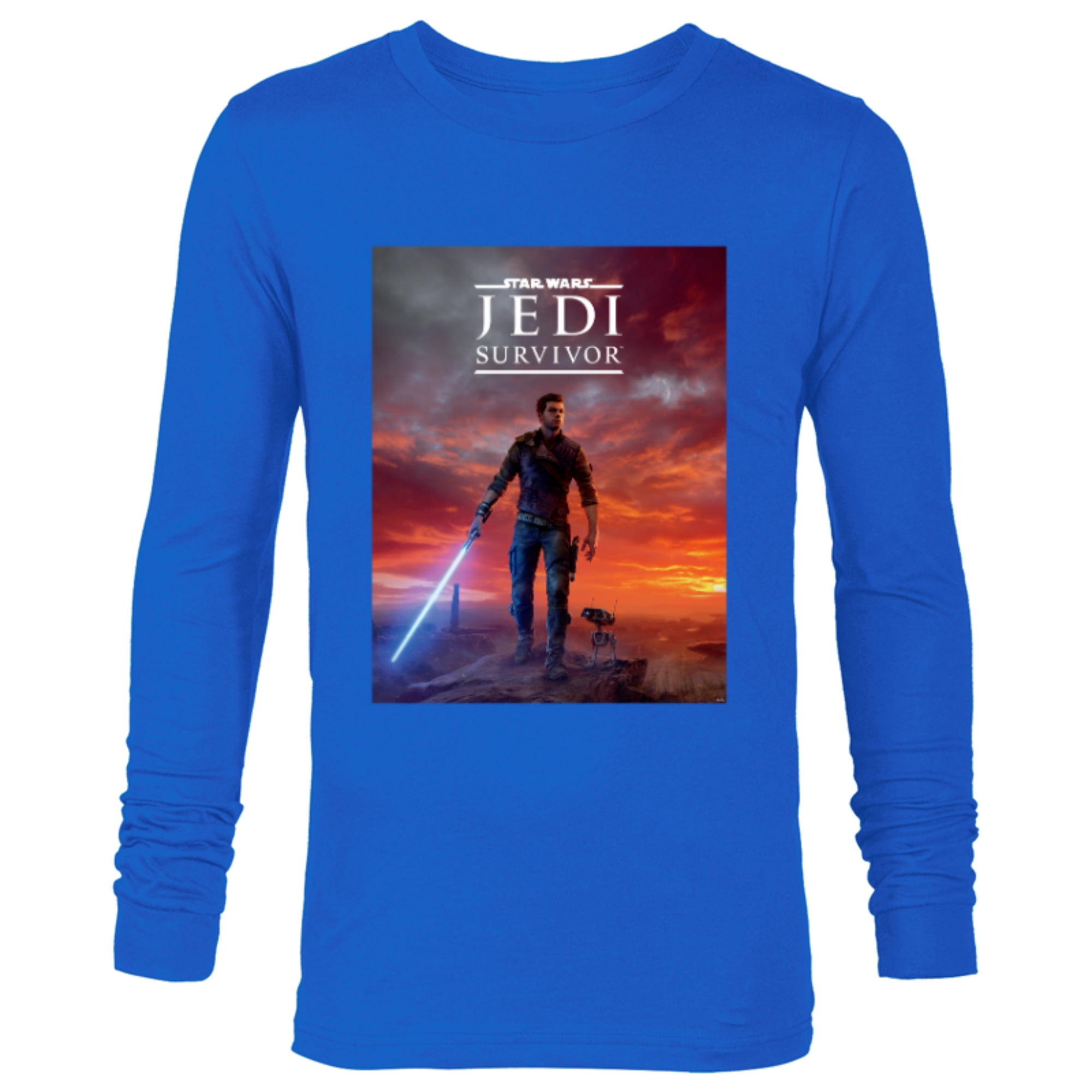 Star Wars Jedi: Survivor Cal Kestis BD-1 Game Poster Art - Long Sleeve ...
