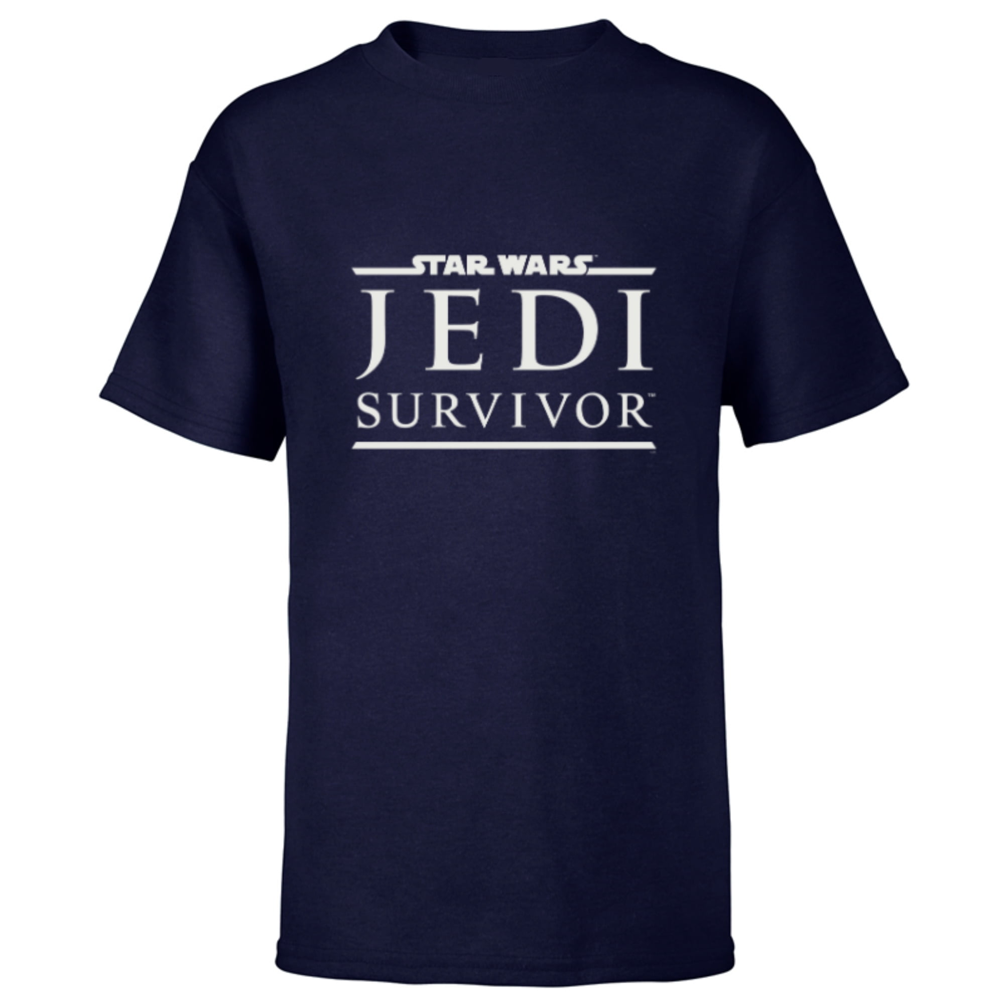 Star Wars Jedi: Survivor Cal Kestis Game Title Logo - Short Sleeve T ...