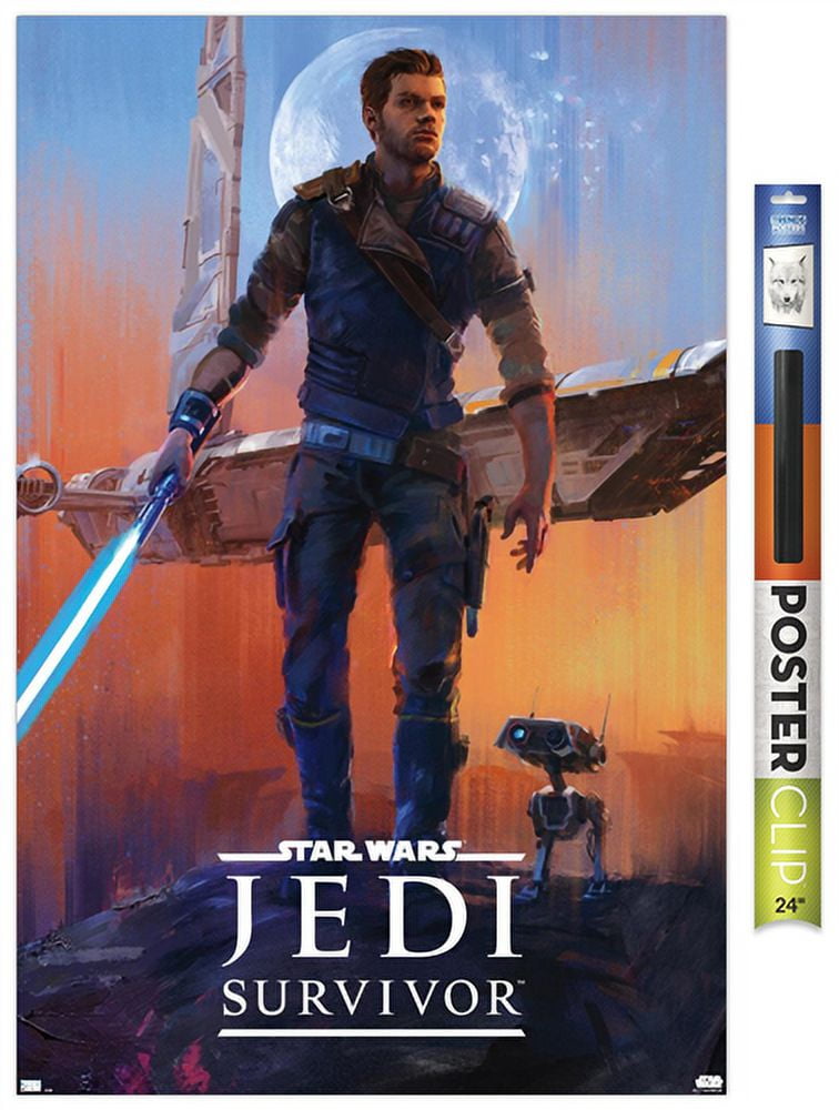Star Wars: Jedi: Survivor - Deluxe Key Art Wall Poster, 22.375" x 34 ...