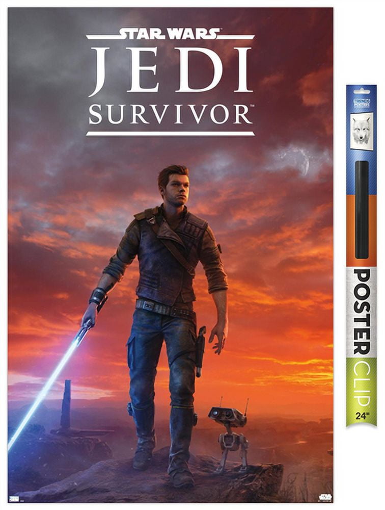 Star Wars: Jedi: Survivor - Key Art Wall Poster, 22.375" x 34 ...