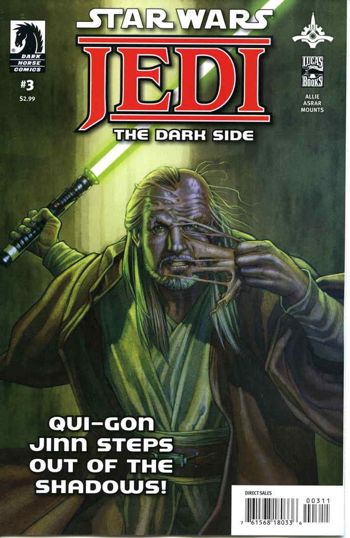 Star Wars: Jedi-The Dark Side #3 VF ; Dark Horse Comic Book - Walmart.com