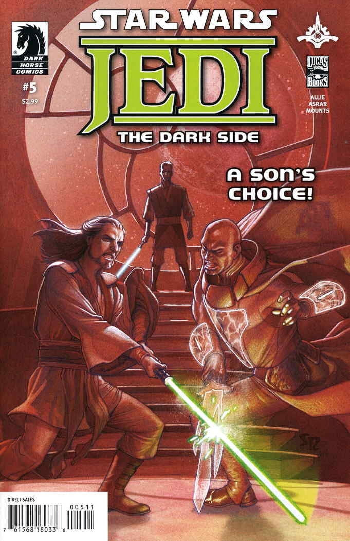Star Wars: Jedi-The Dark Side #5 VF ; Dark Horse Comic Book - Walmart.com
