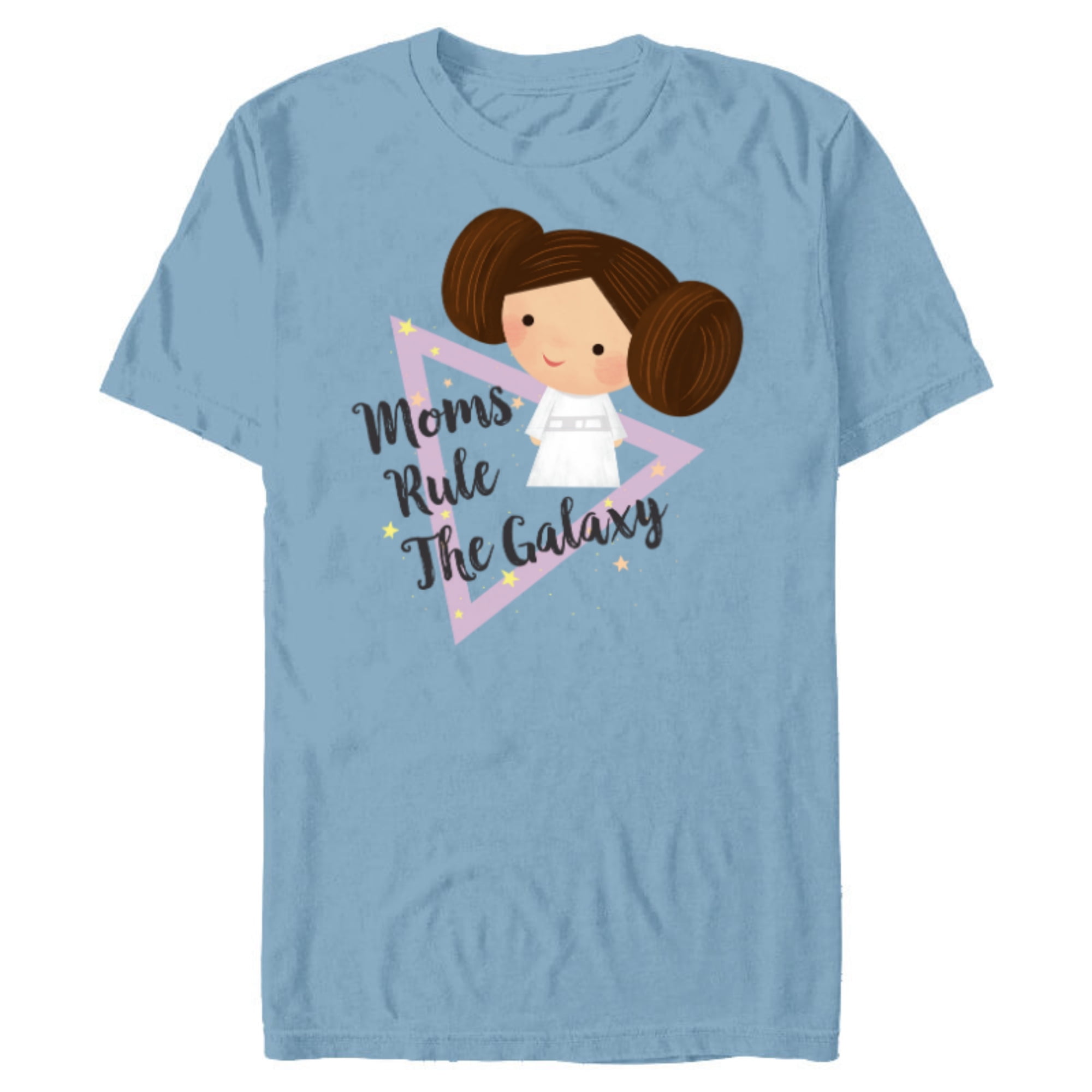 Star Wars Kawaii Princess Leia Moms Rule The Galaxy - Short Sleeve ...