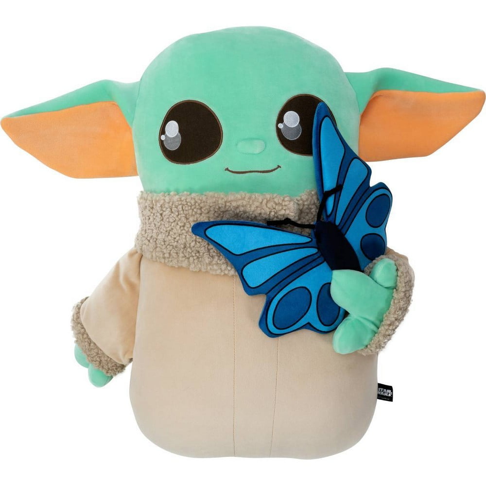 Star Wars Kids Baby Yoda Stuffed Animal & Plush Toy - Walmart.com