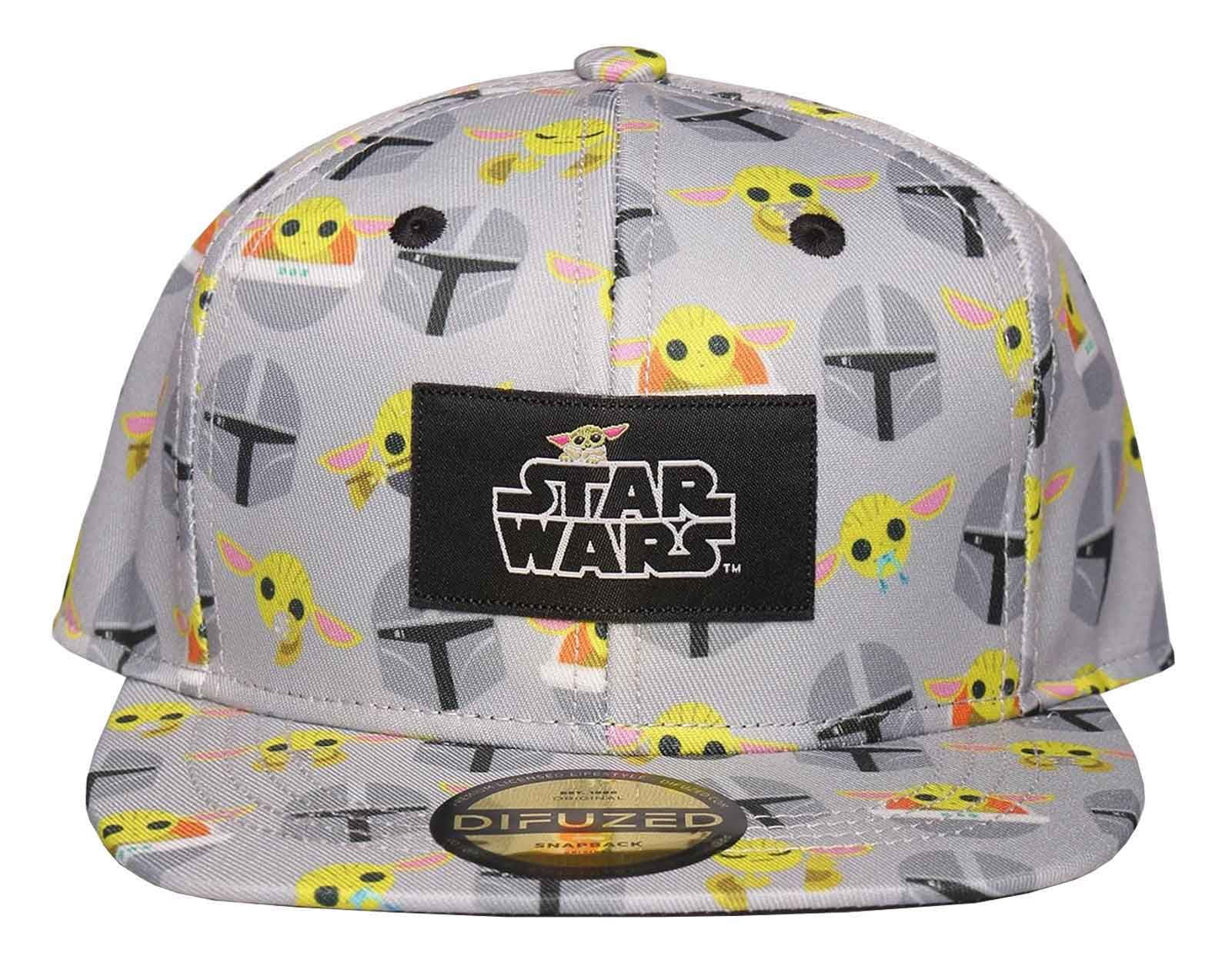 Star Wars Kids Baseball Cap The Mandalorian All Over new Official Grey ...
