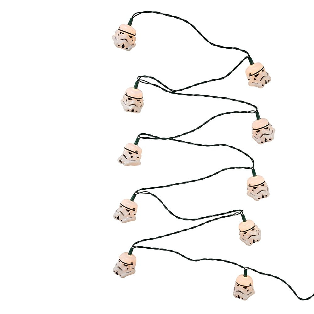 Star Wars Kurt Adler UL 10-Light Storm Trooper Light Set - Walmart.com