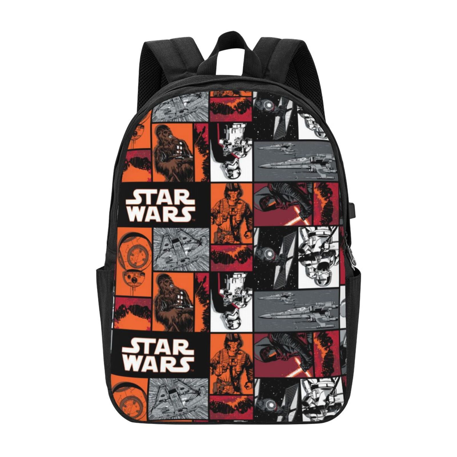 Star Wars Laptop Backpack, Water Resistant Daypack Backpack, Extra ...