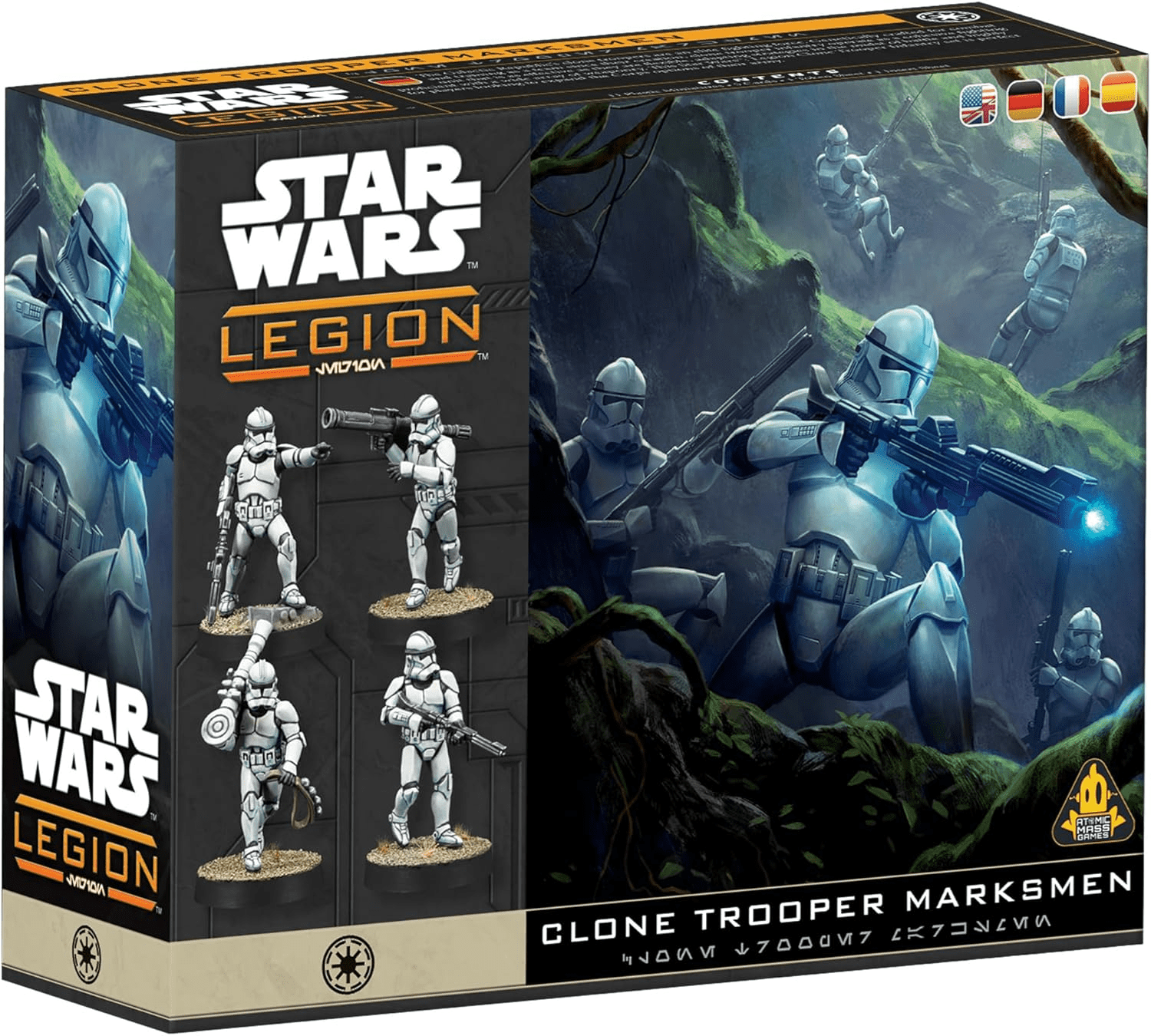 Star Wars: Legion: Clone Trooper Marksmen - Walmart.com