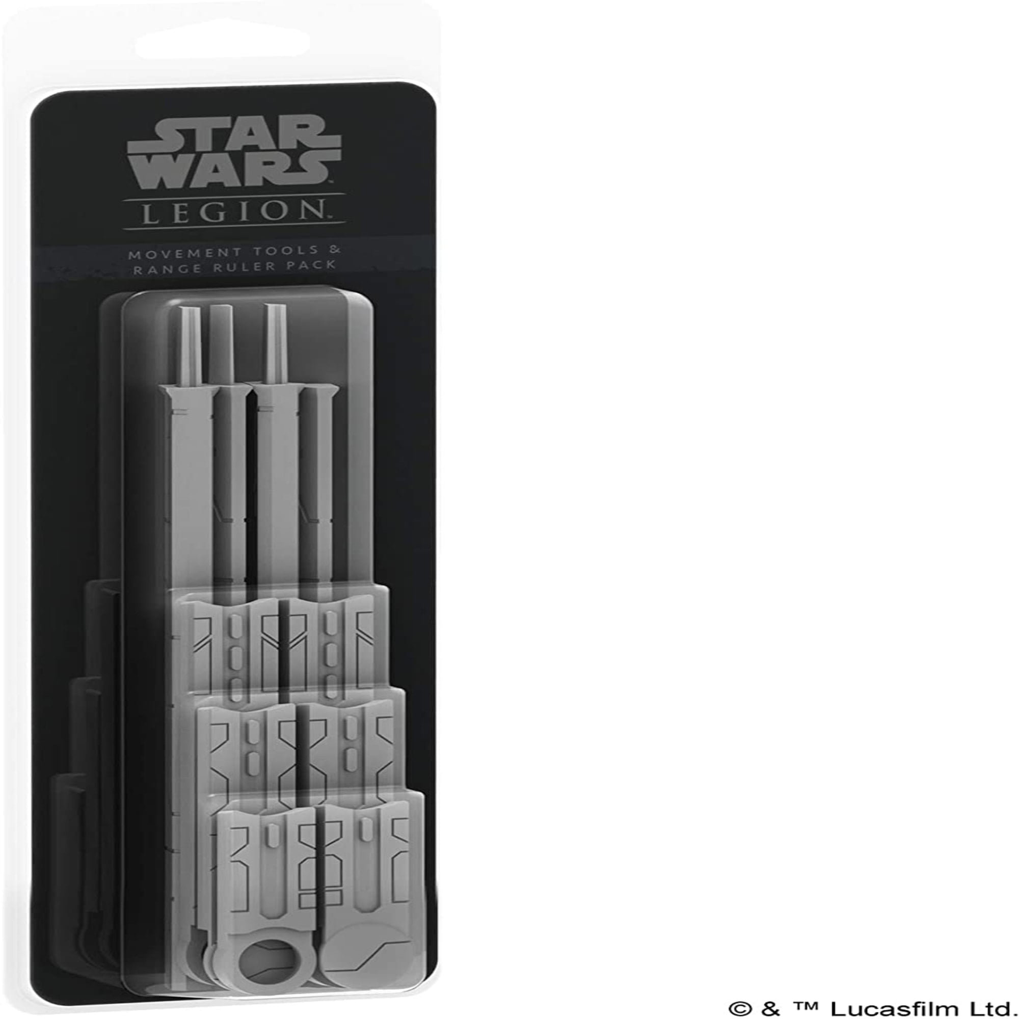 Star Wars Legion Miniatures Game: Movement Tools & Range Ruler Pack for ...