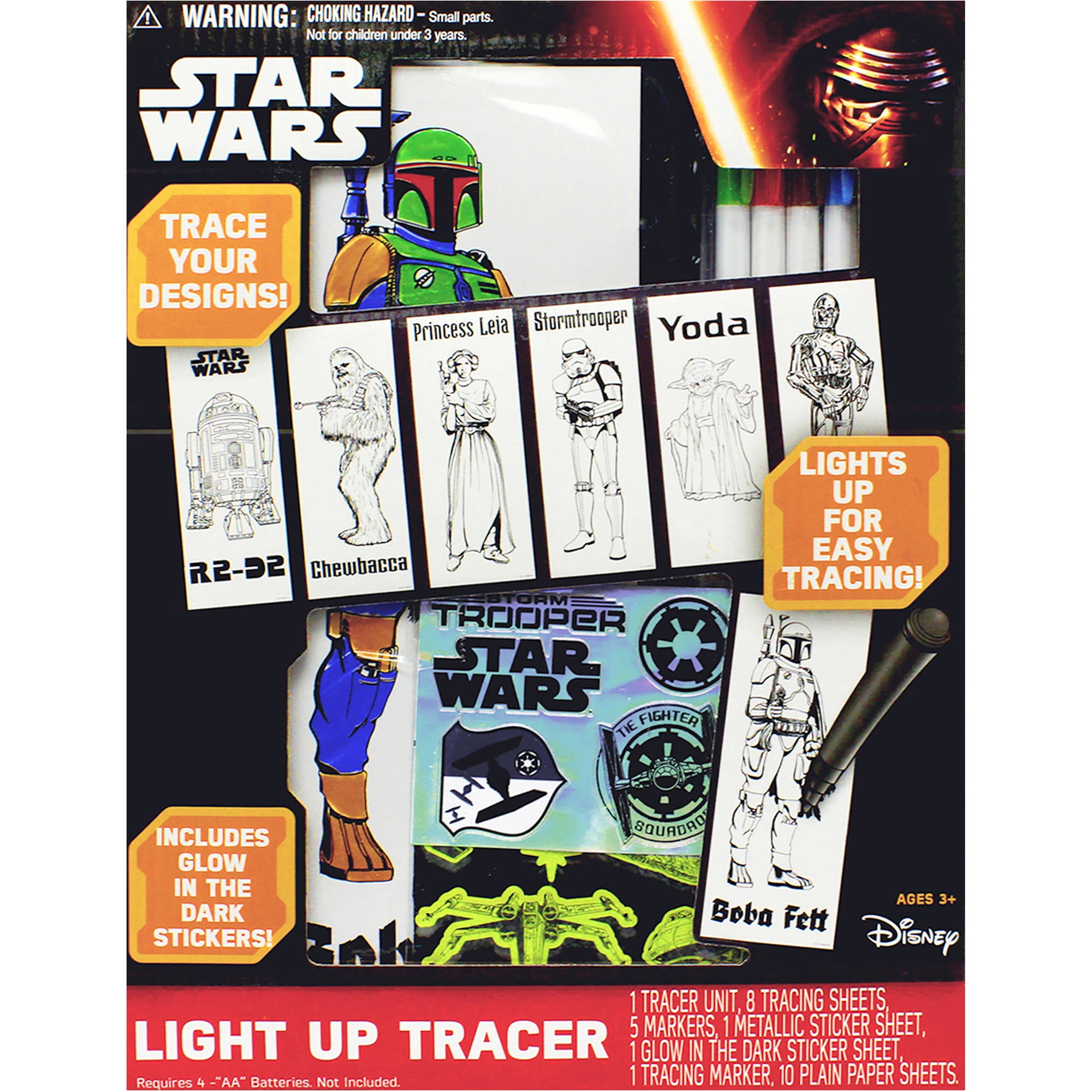 Star Wars Light Up Fun Tracer - Walmart.com