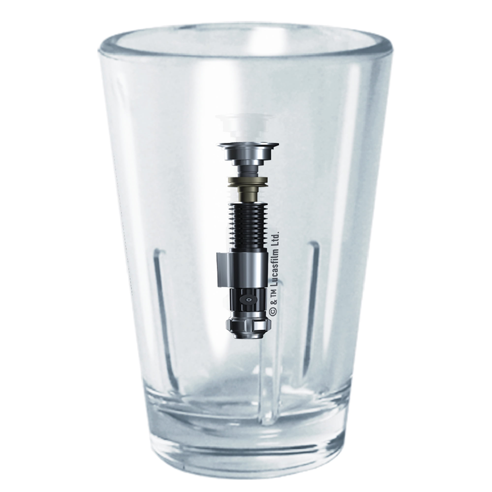 Star Wars Lightsaber Deconstructed Tritan Shot Glass Clear 2 oz ...