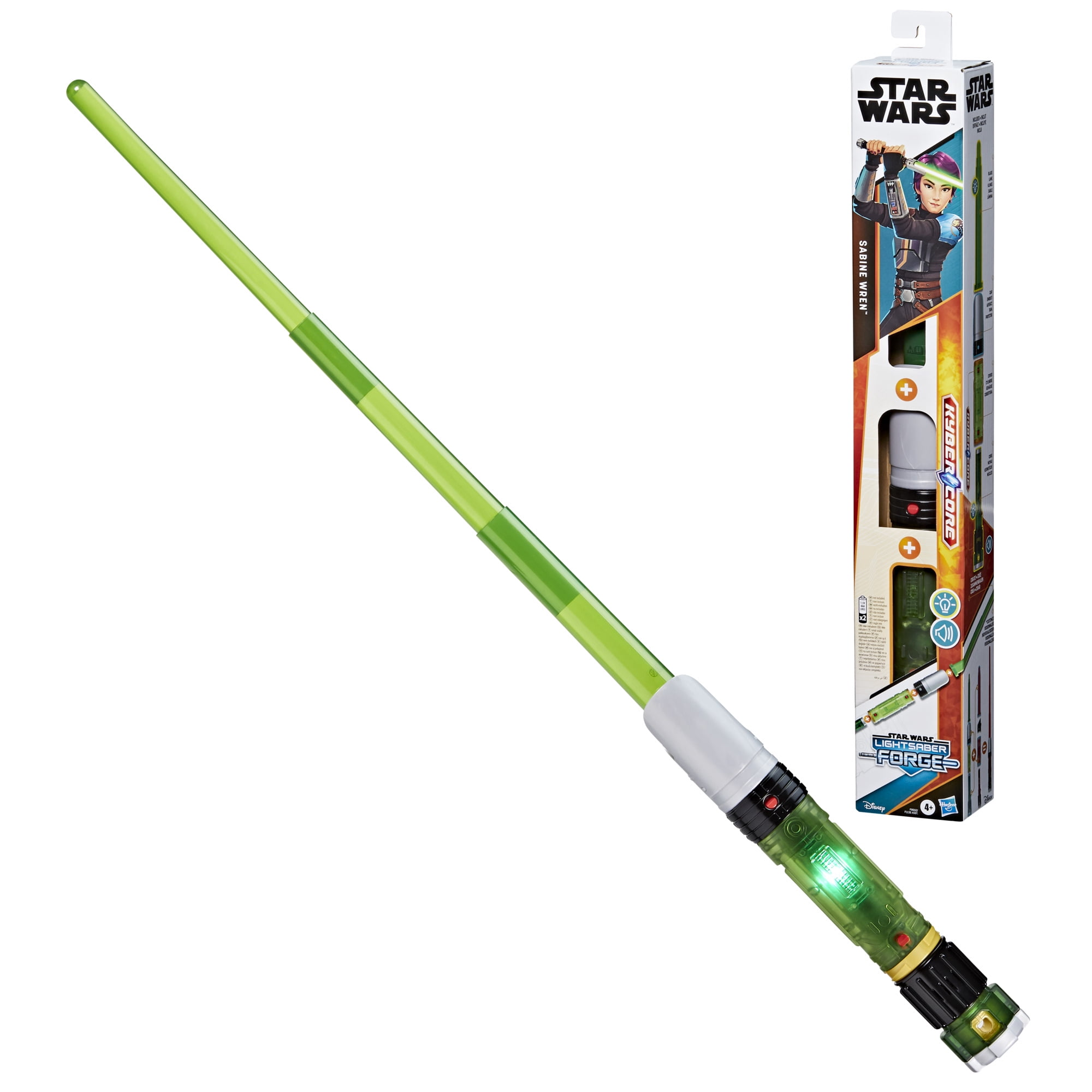 Star Wars Lightsaber Forge Kyber Core Sabine Wren, Customizable ...