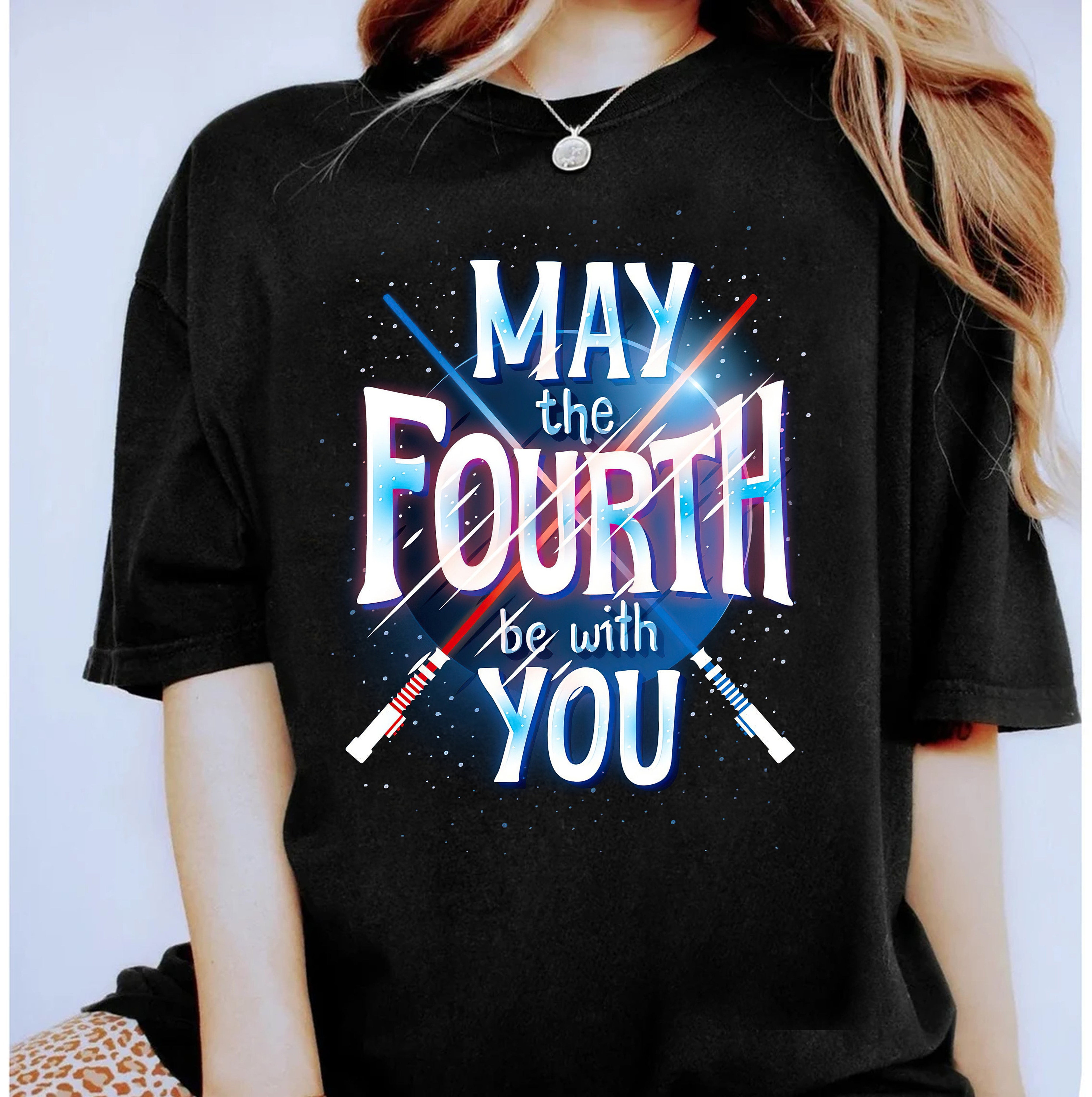 Star Wars Lightsabers May The Fourth Be With You Shirt, Star Wars Day ...