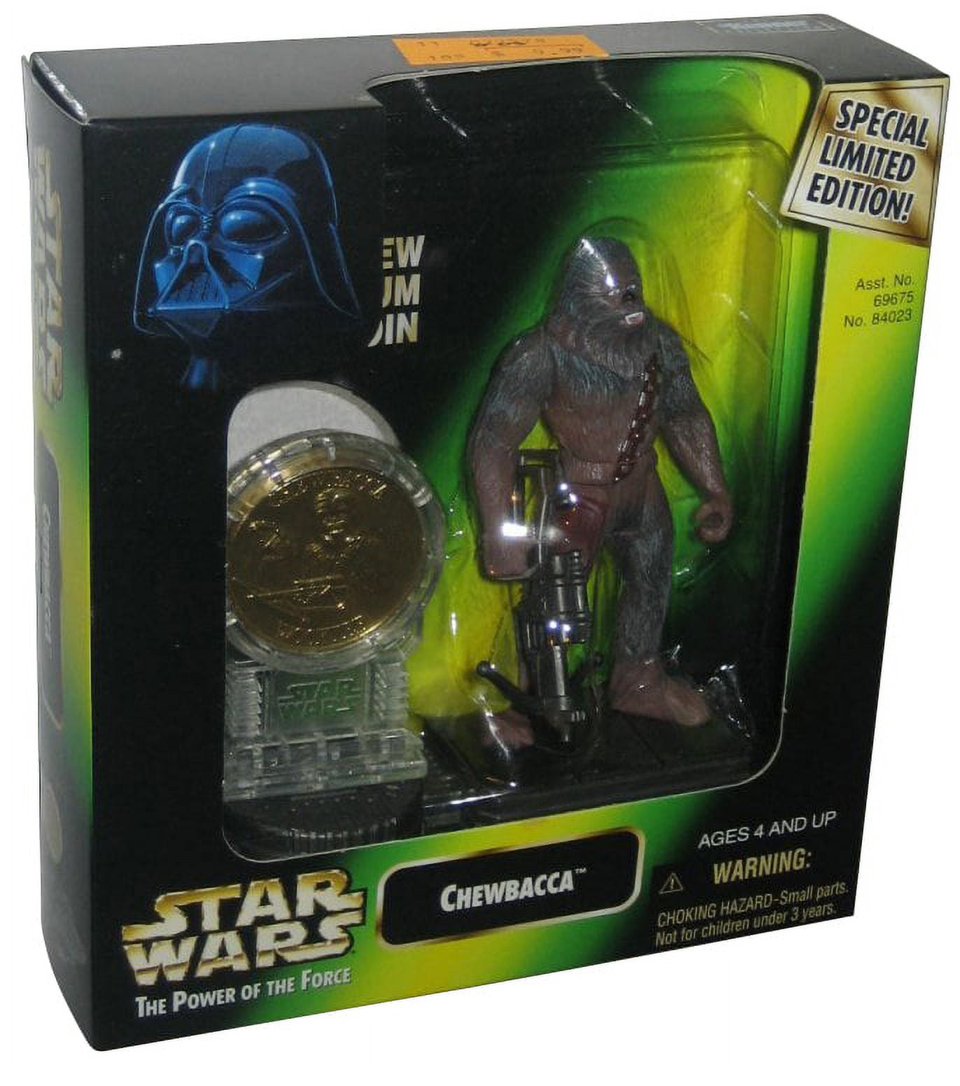 Star Wars Limited Edition Millennium Coin Series Chewbacca Figure ...