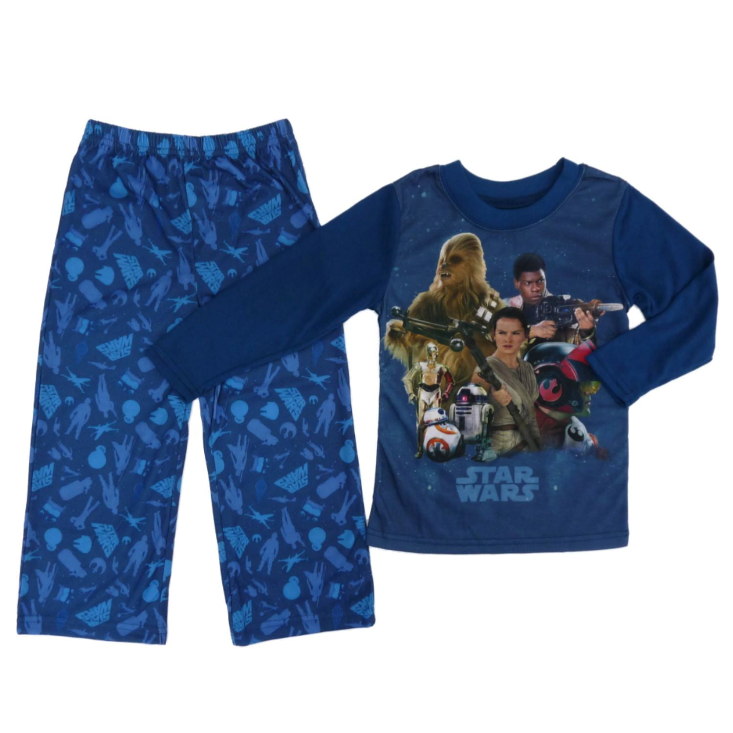 Star Wars Little Boys 2P The Force Awakens Sleepwear Rebel Pajama Set S ...
