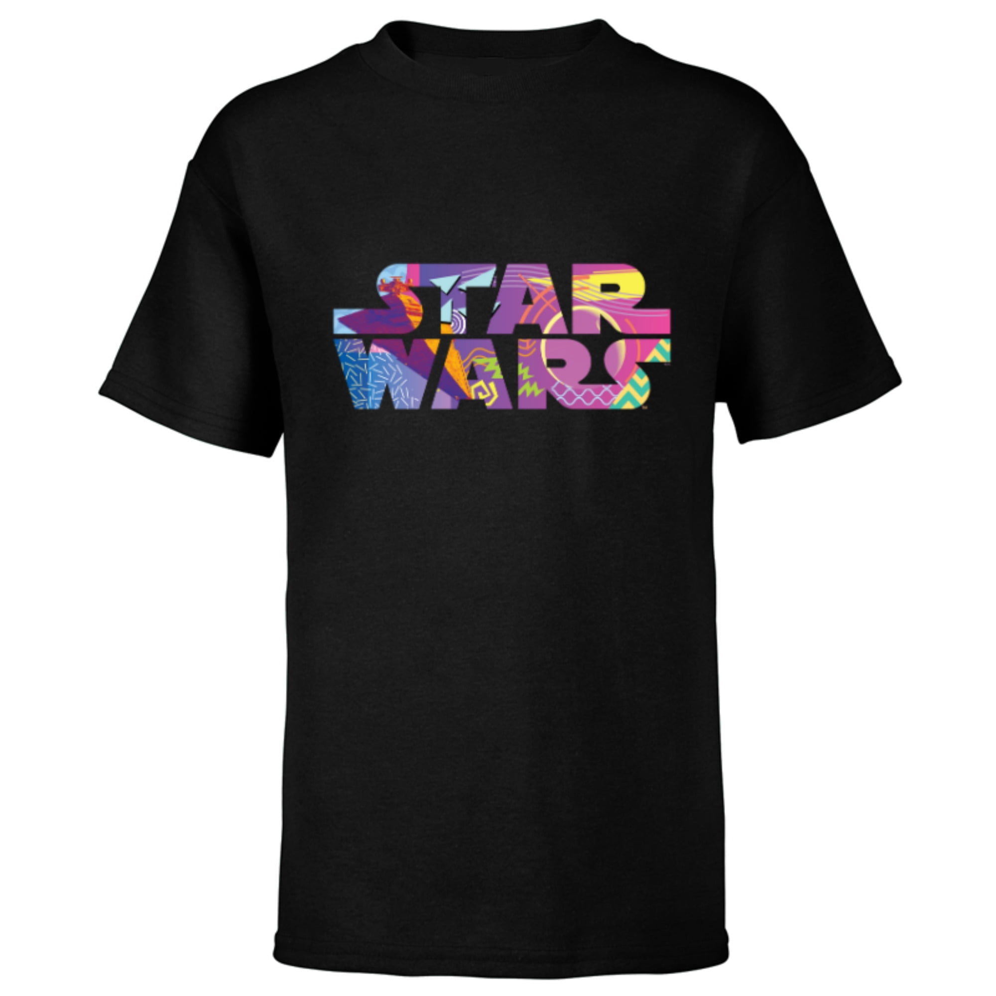 Star Wars Logo Fashion Style Retro ’90s Star Destroyer - Short Sleeve T ...