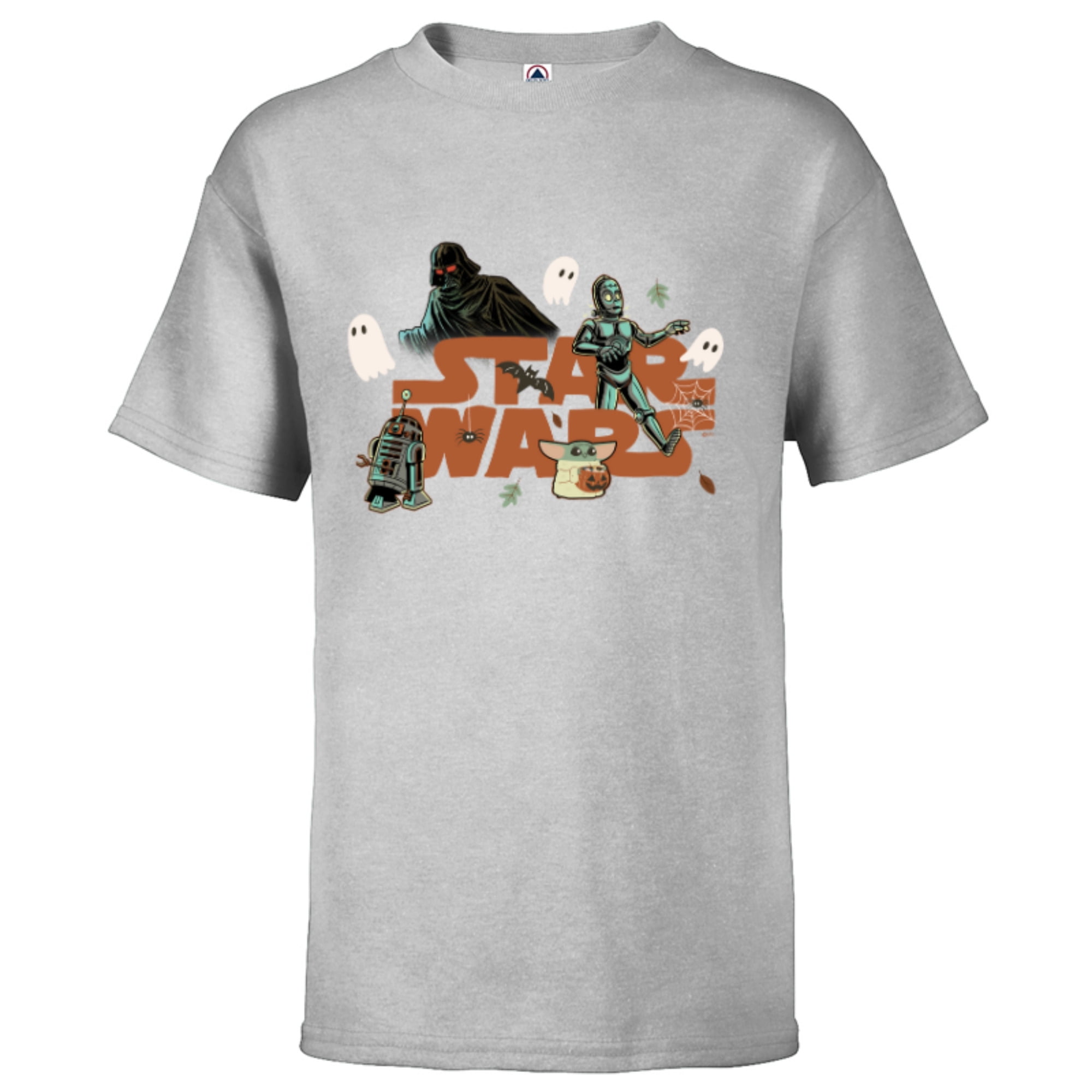 Star Wars Logo Grogu Darth Vader R2-D2 C-3PO Fall Halloween - Short ...
