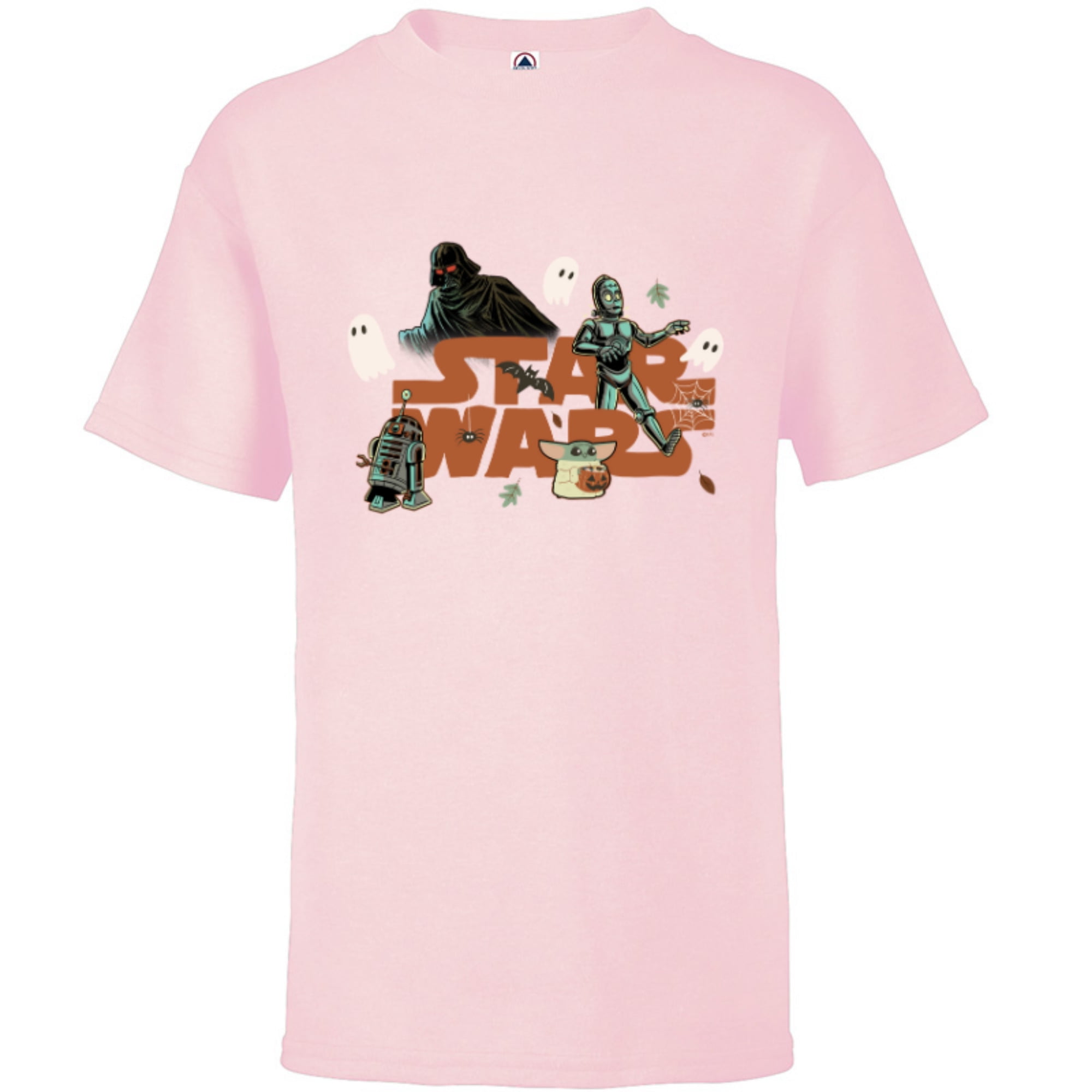 Star Wars Logo Grogu Darth Vader R2-D2 C-3PO Fall Halloween - Short ...
