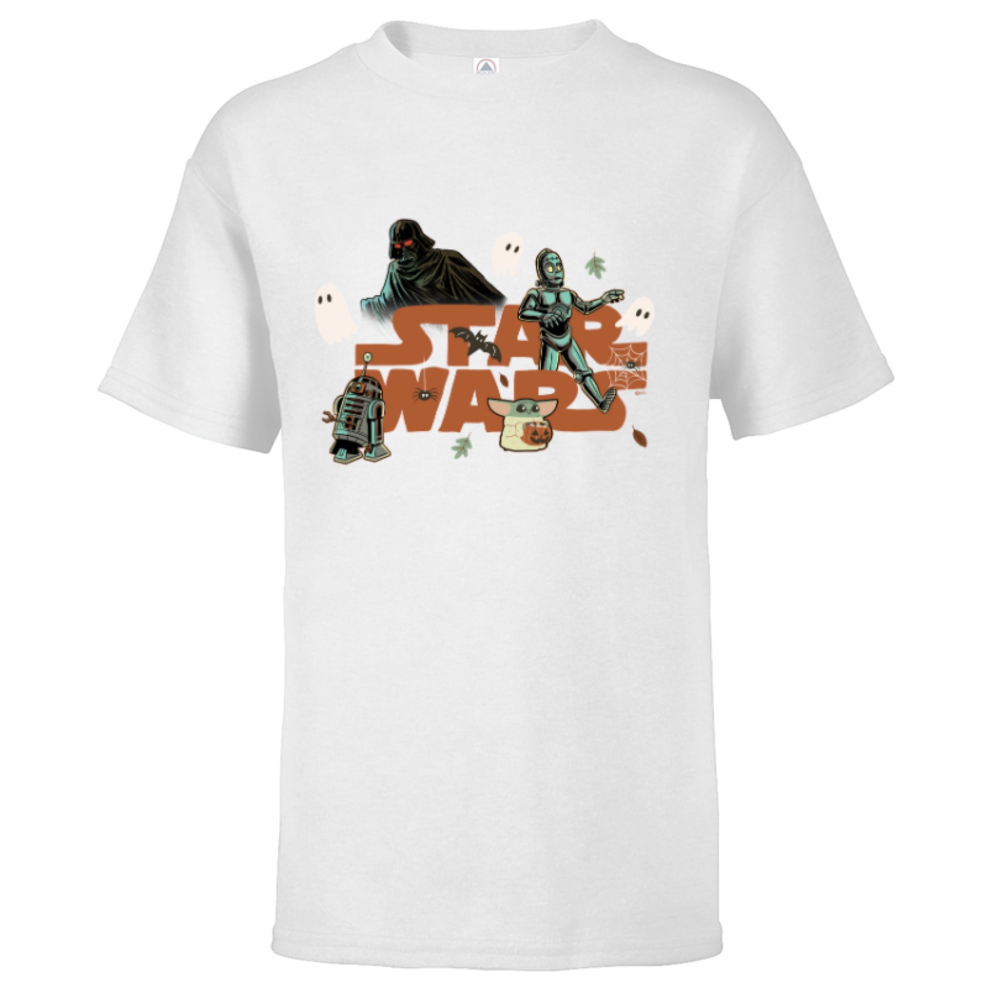 Star Wars Logo Grogu Darth Vader R2-D2 C-3PO Fall Halloween - Short ...