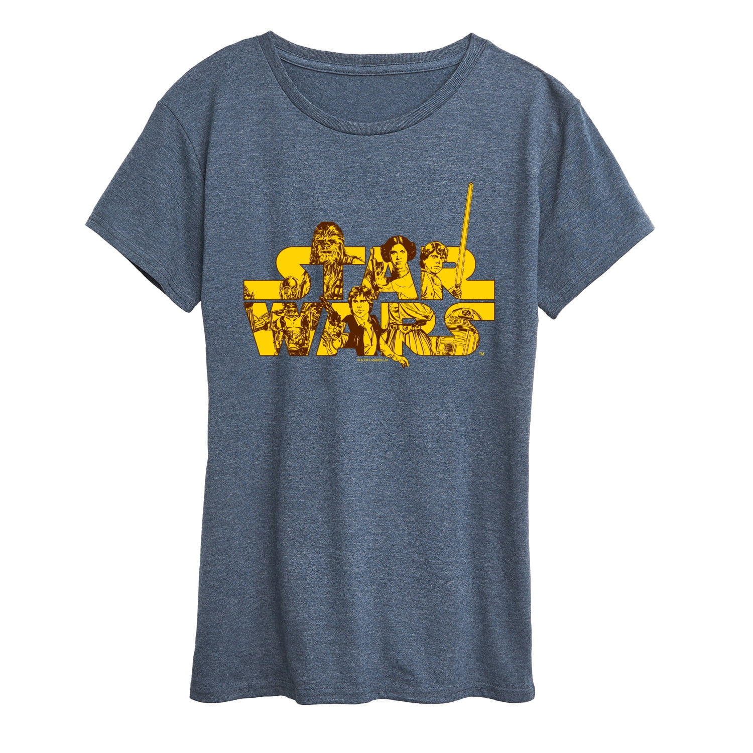 Star Wars - Logo Rebels - Women's Short Sleeve Classic Fit Tee ...