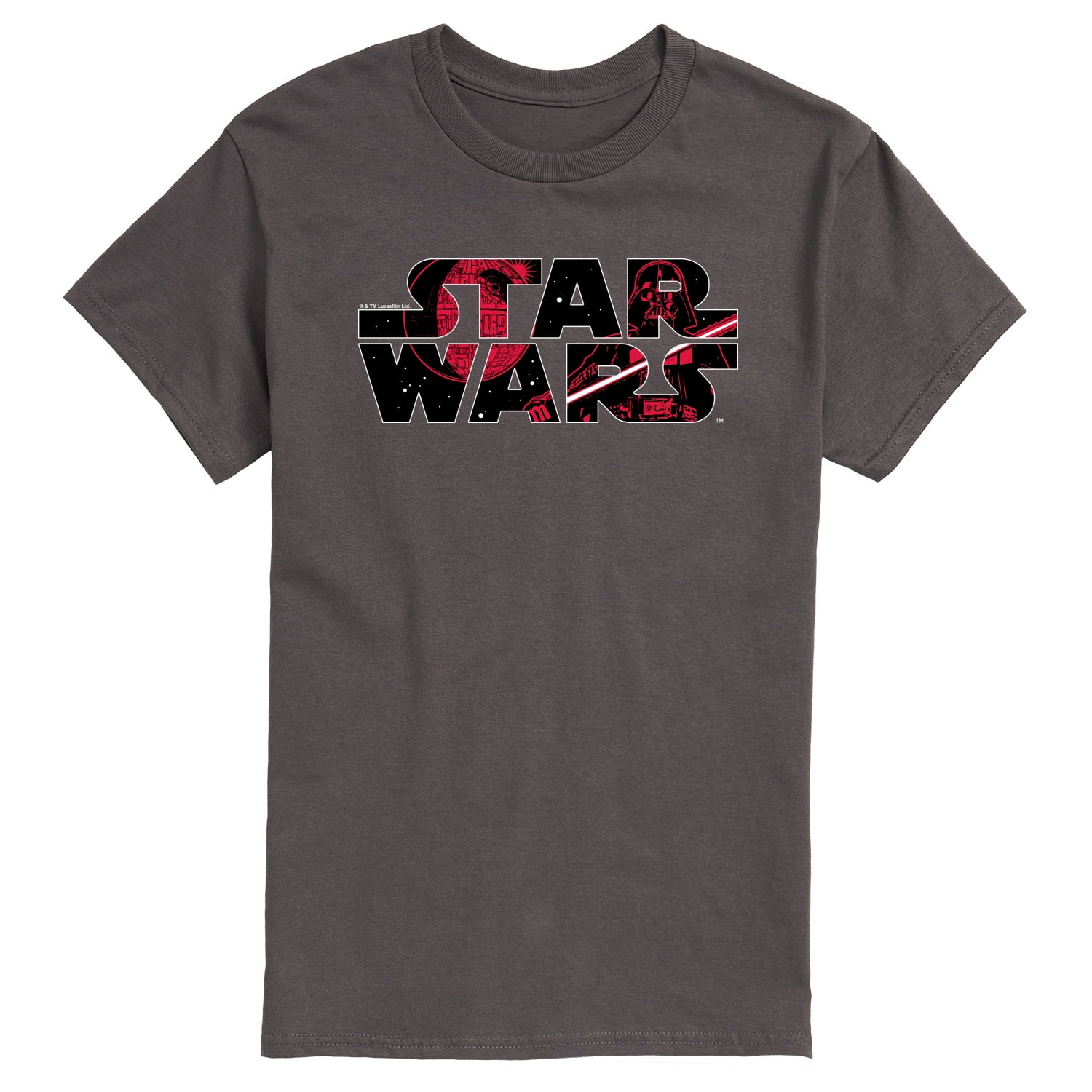 Star Wars - Logo Darth Vader - Men's Short Sleeve Tee - Walmart.com