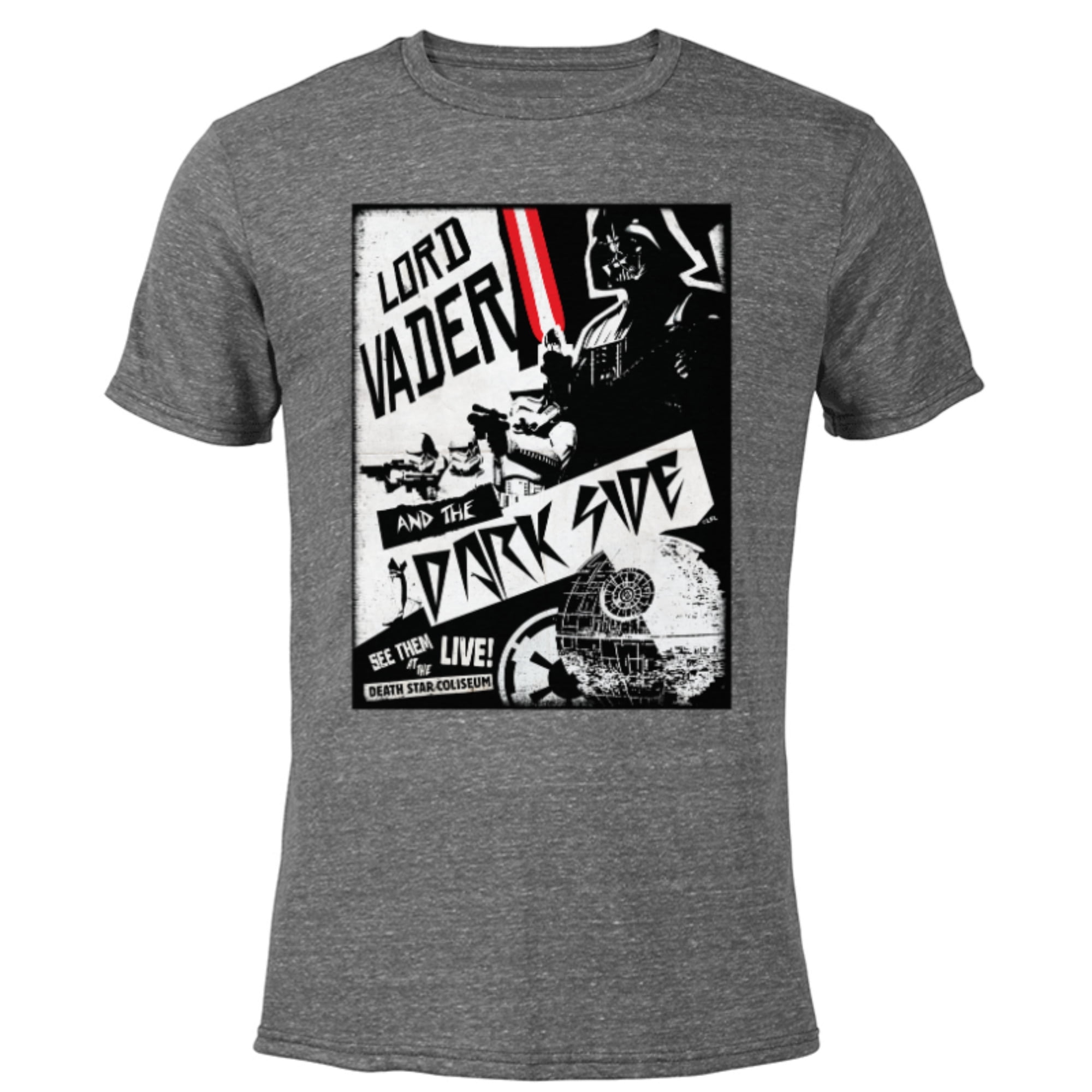 Star Wars Lord Vader and the Dark Side Band - Short Sleeve Blended T-Shirt for Adults ...