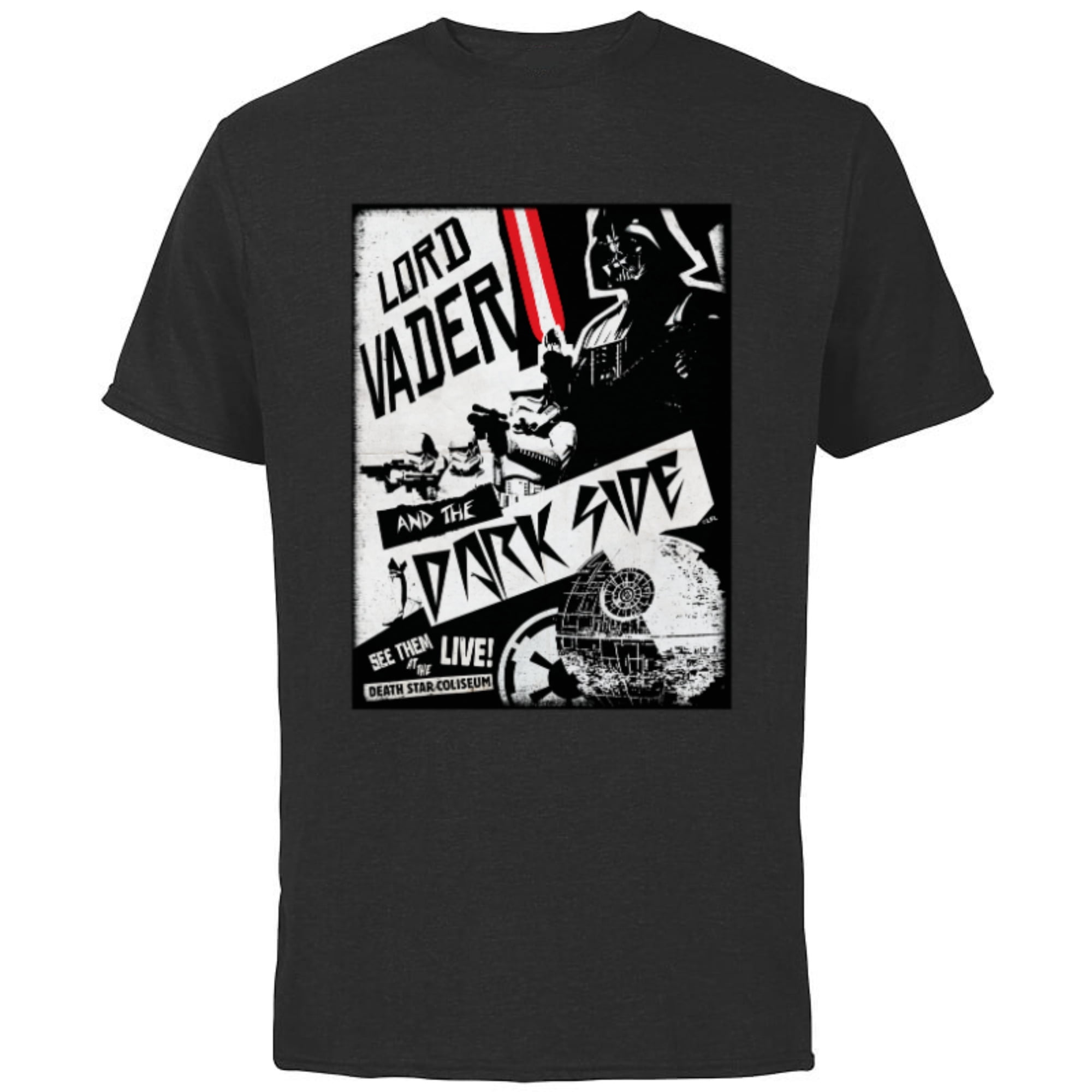 Star Wars Lord Vader and the Dark Side Band - Short Sleeve Cotton T ...