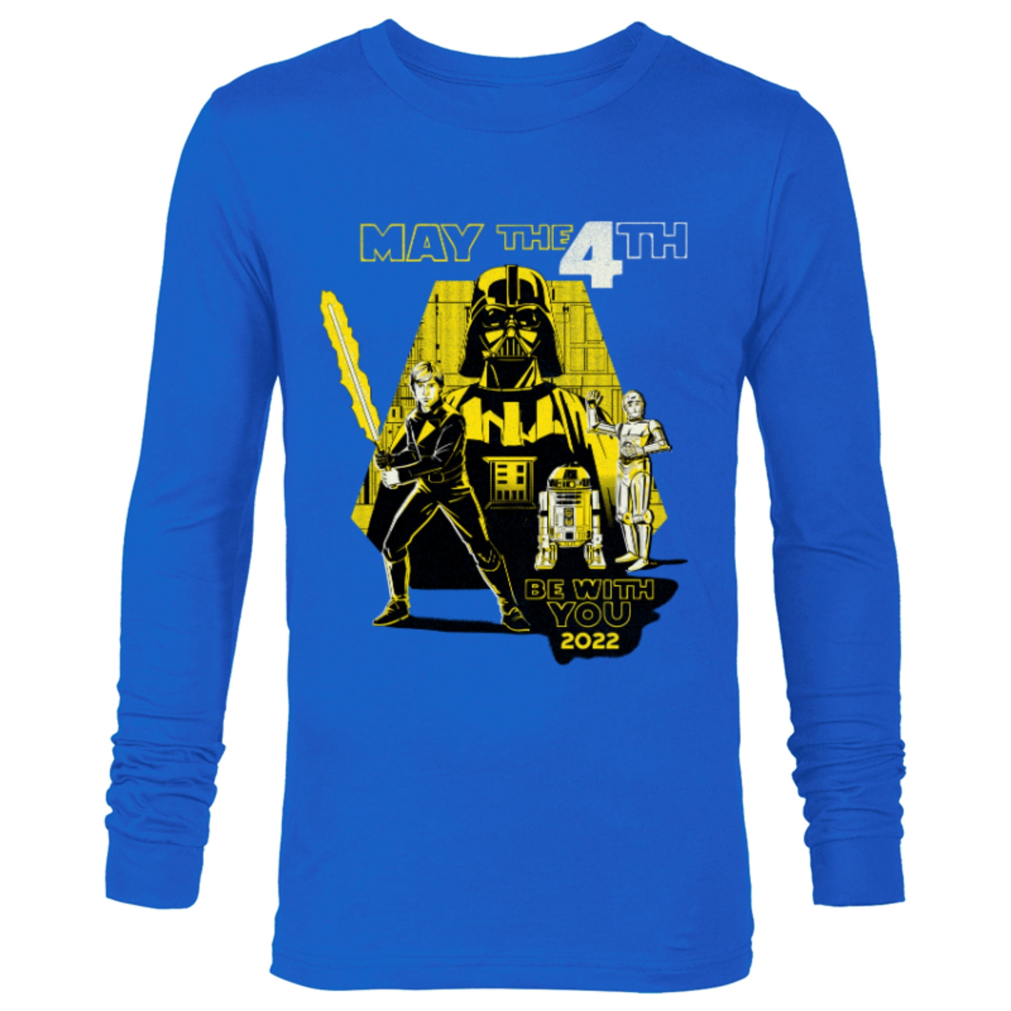 Star Wars Luke Darth Droids May the 4th Be With You 2022 - Long Sleeve ...