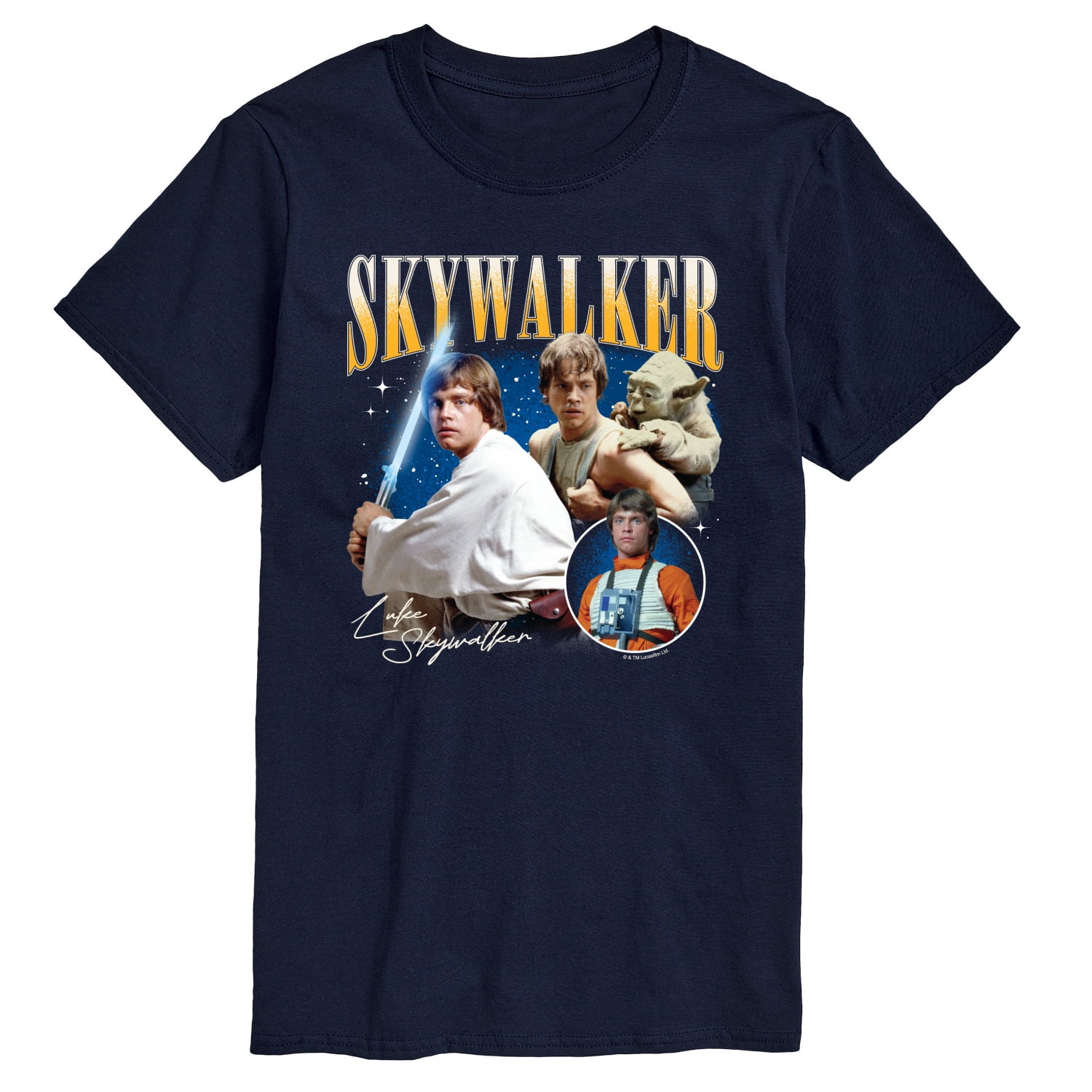 Star Wars - Luke Skywalker - Men's Short Sleeve Tee - Walmart.com