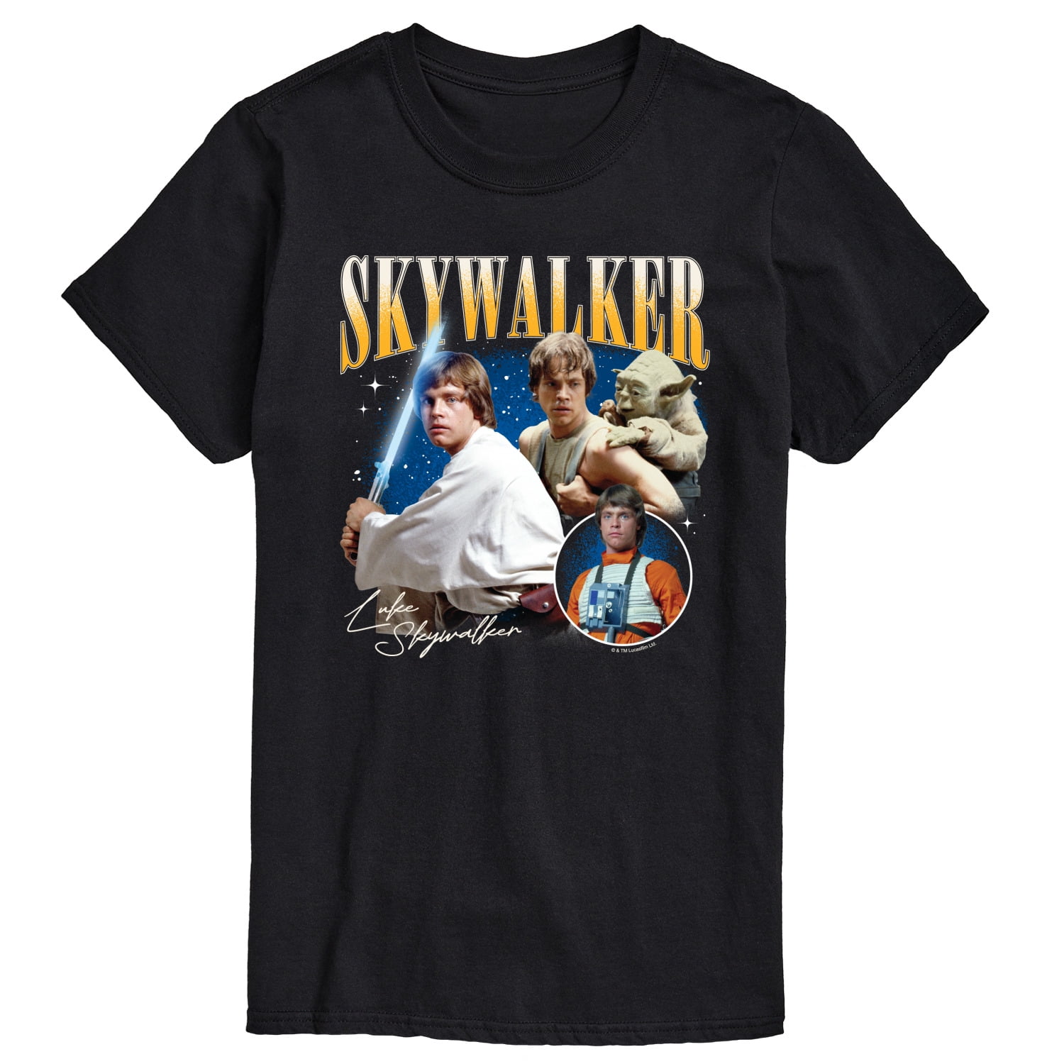 Star Wars - Luke Skywalker - Men's Short Sleeve Tee - Walmart.com