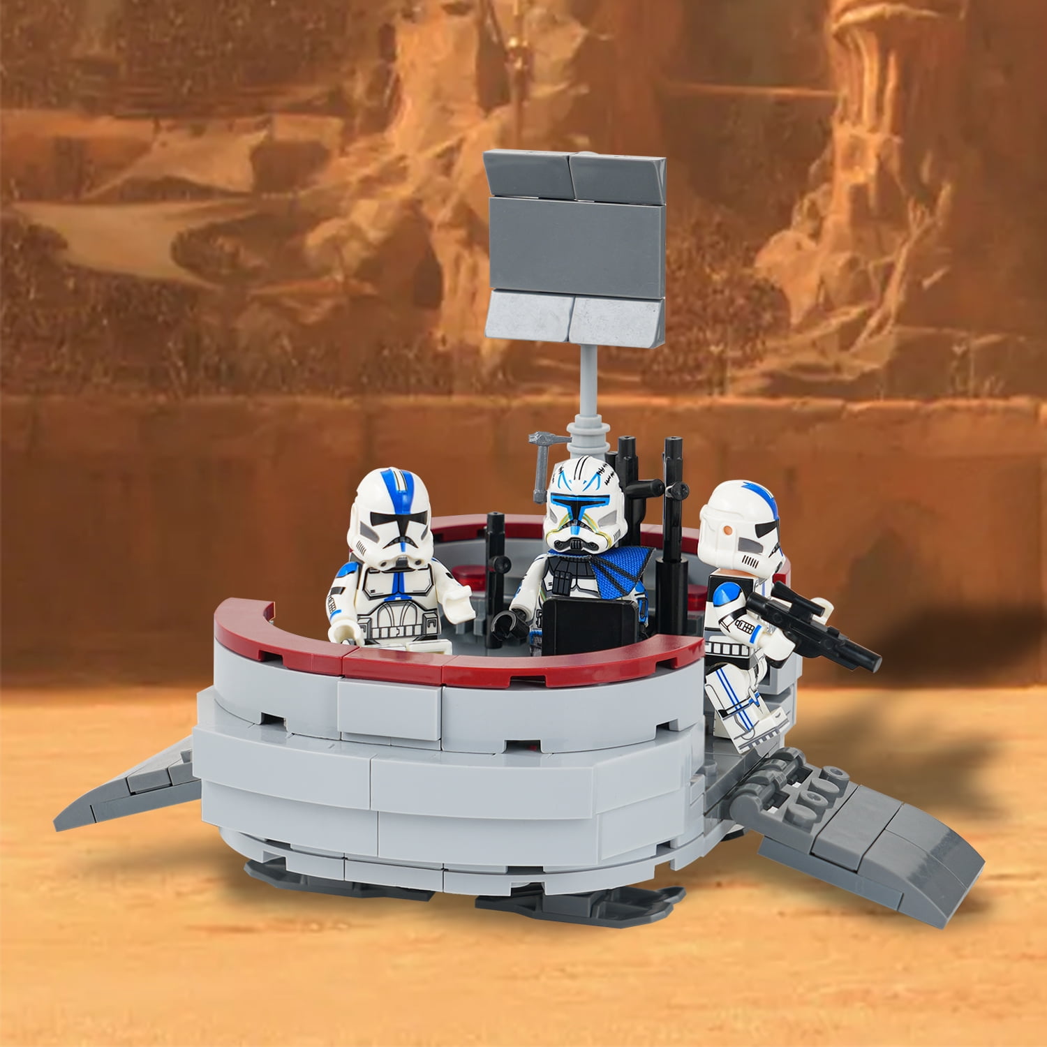 Star Wars MOC Clone Trooper & Clone Operations Command Station Custom ...