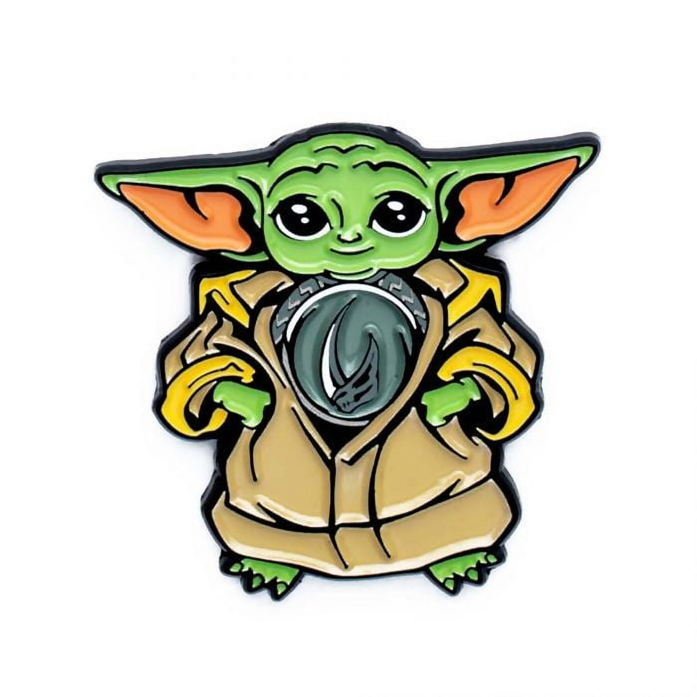Star Wars Mandalorian 3 Grogu Mudhorn Armor Pin - Walmart.com