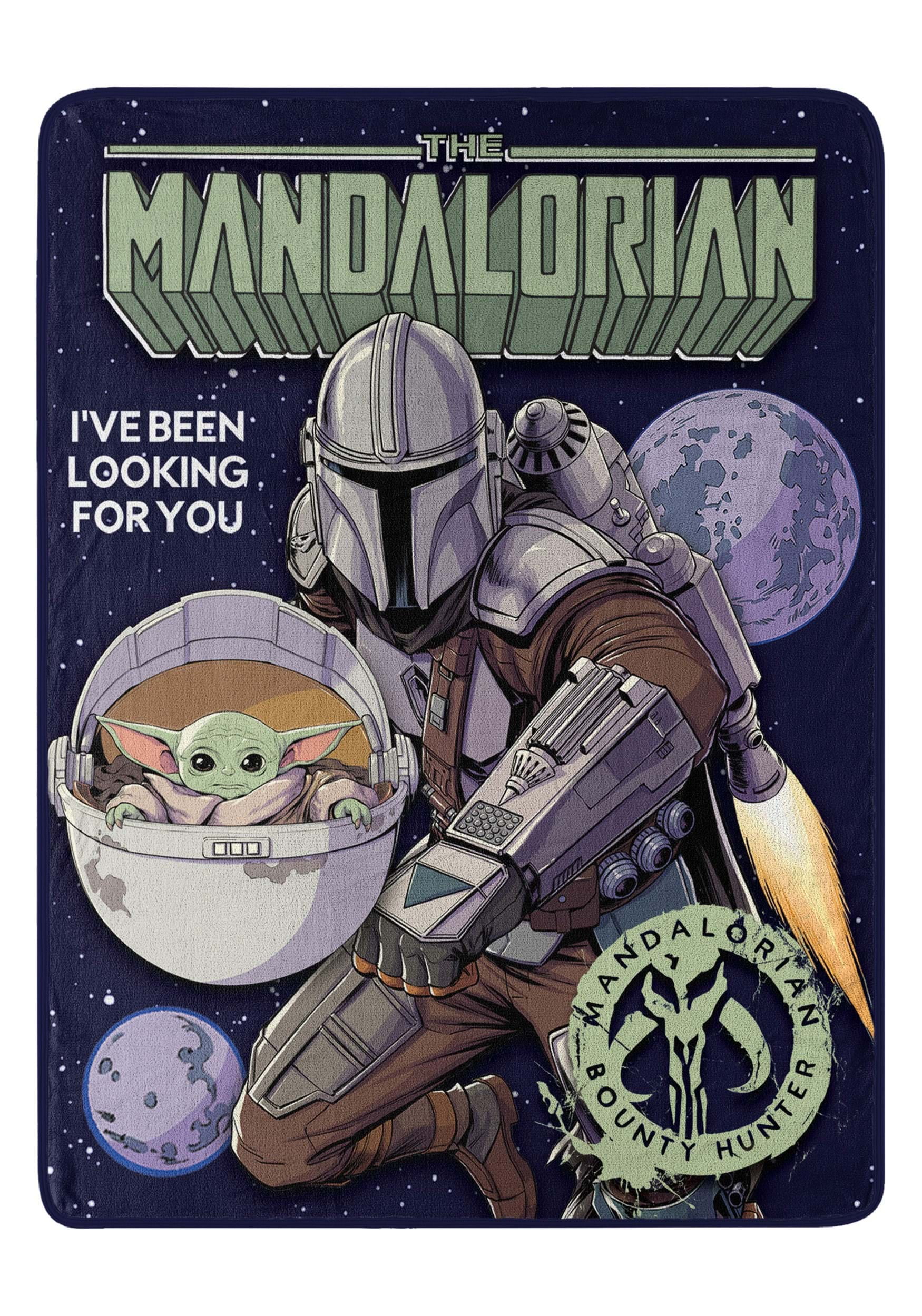 Star Wars Mandalorian Bounty Hunting Micro Raschel Blanket - Walmart.com