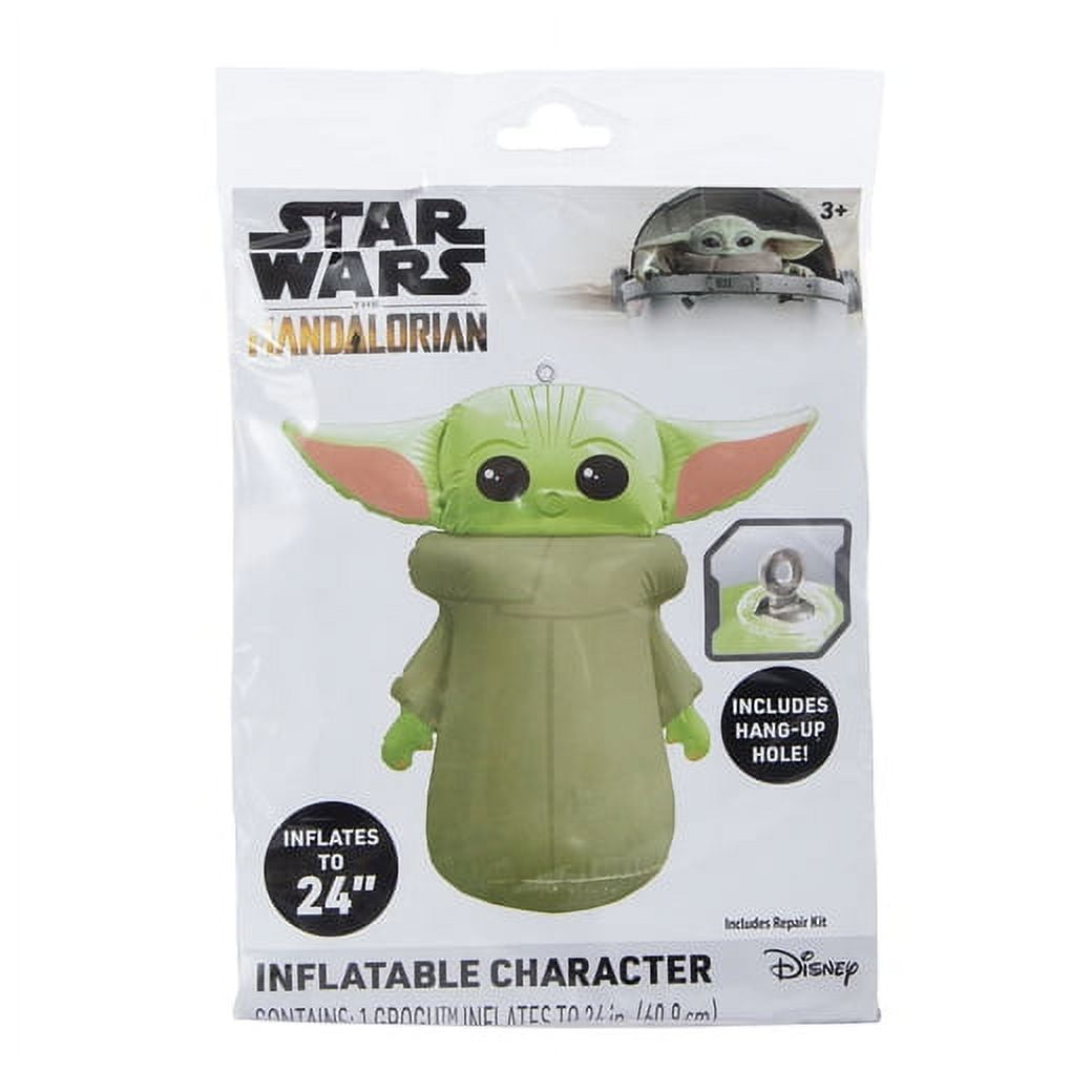 Star Wars Mandalorian Grogu Inflatable Character, 24-Inch - Walmart.com